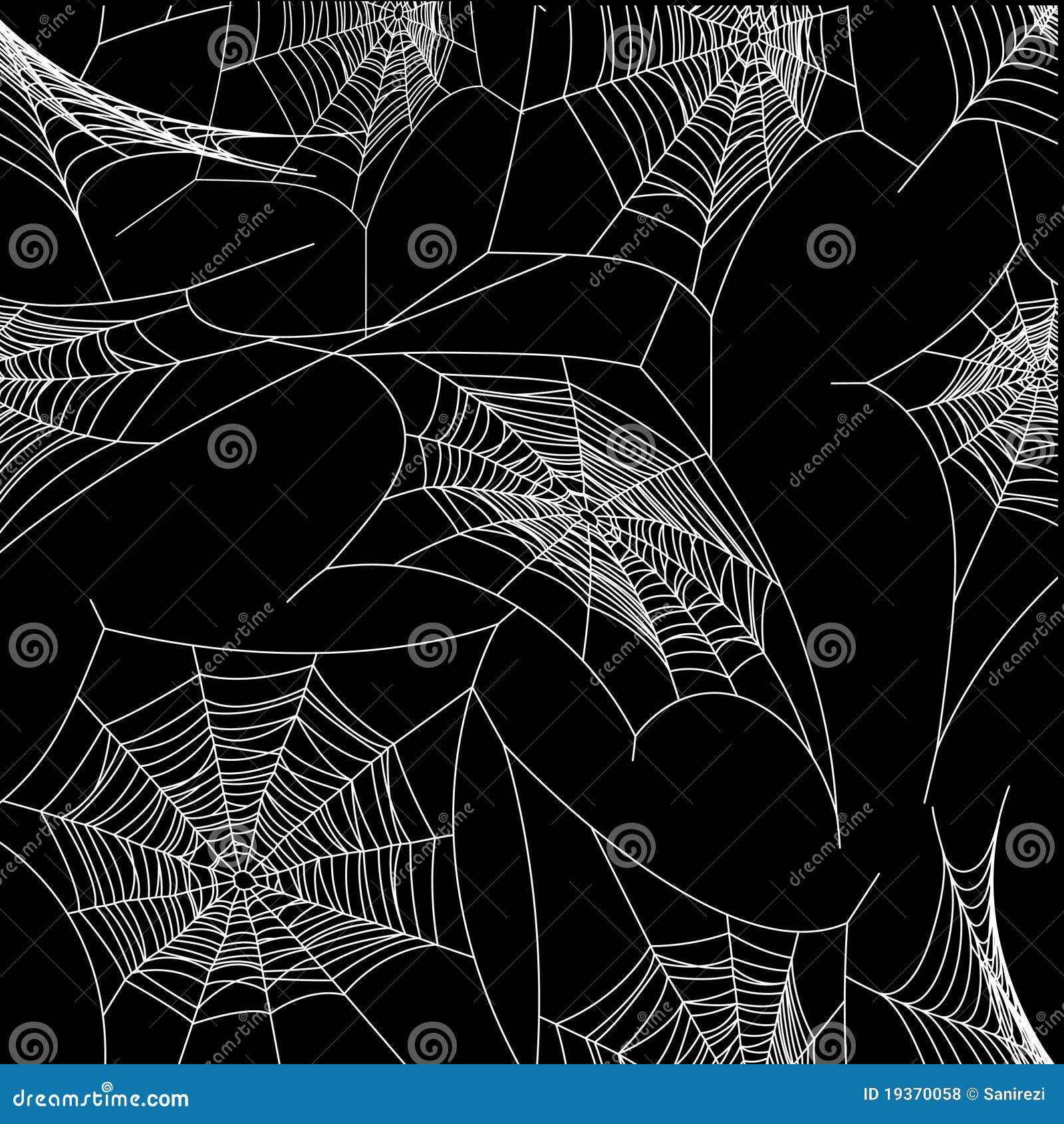 Spider Web stock vector. Illustration of goth, trap, scary - 19370058