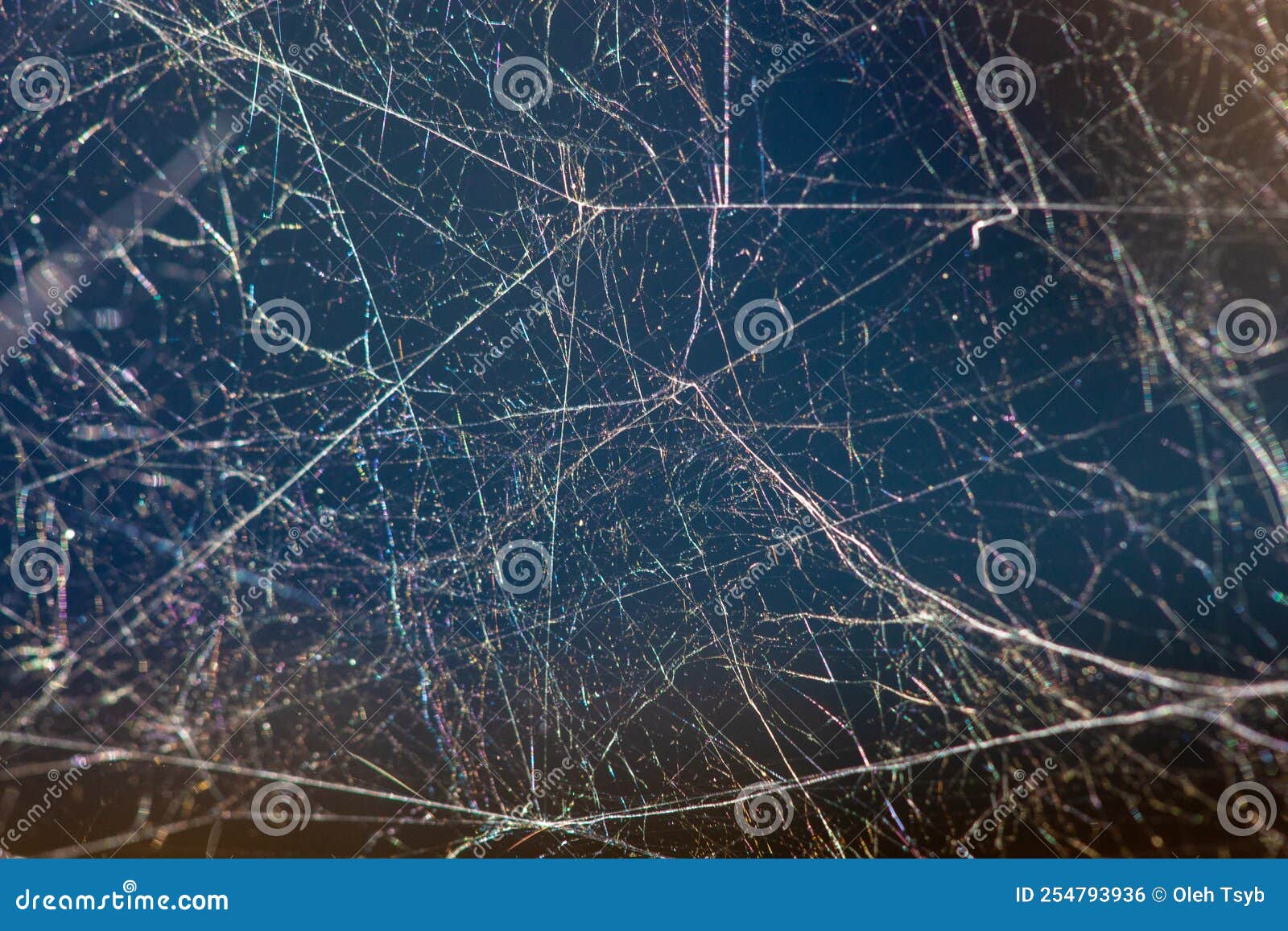 Spider Web, Abstraction, Chaotic Lines, Incredible Background. Stock ...