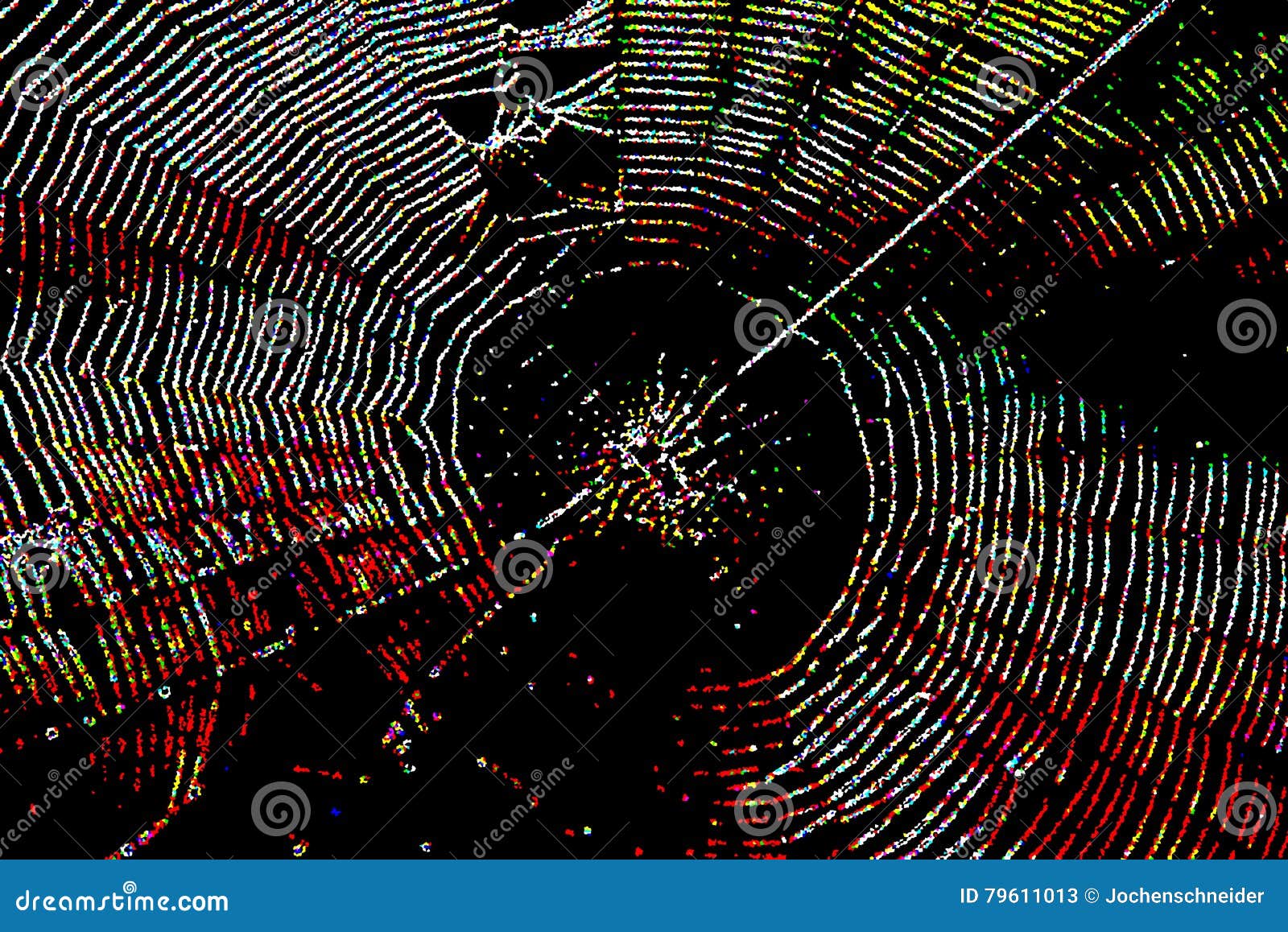 Spider web in back light stock illustration. Illustration of still ...