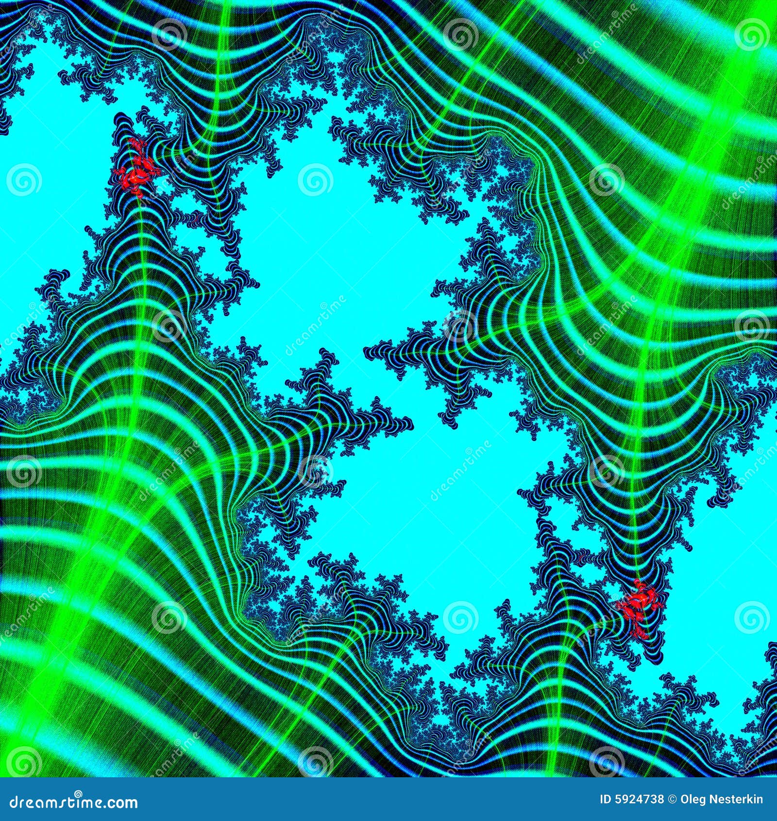 Spider Web of Consciousness Stock Illustration - Illustration of design ...