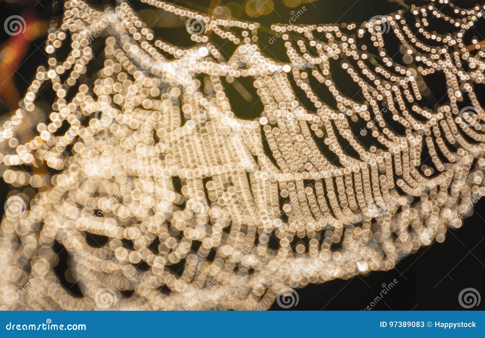 Spider Web And Dew Drop Close Up Stock Image Image Of Thailand Drop