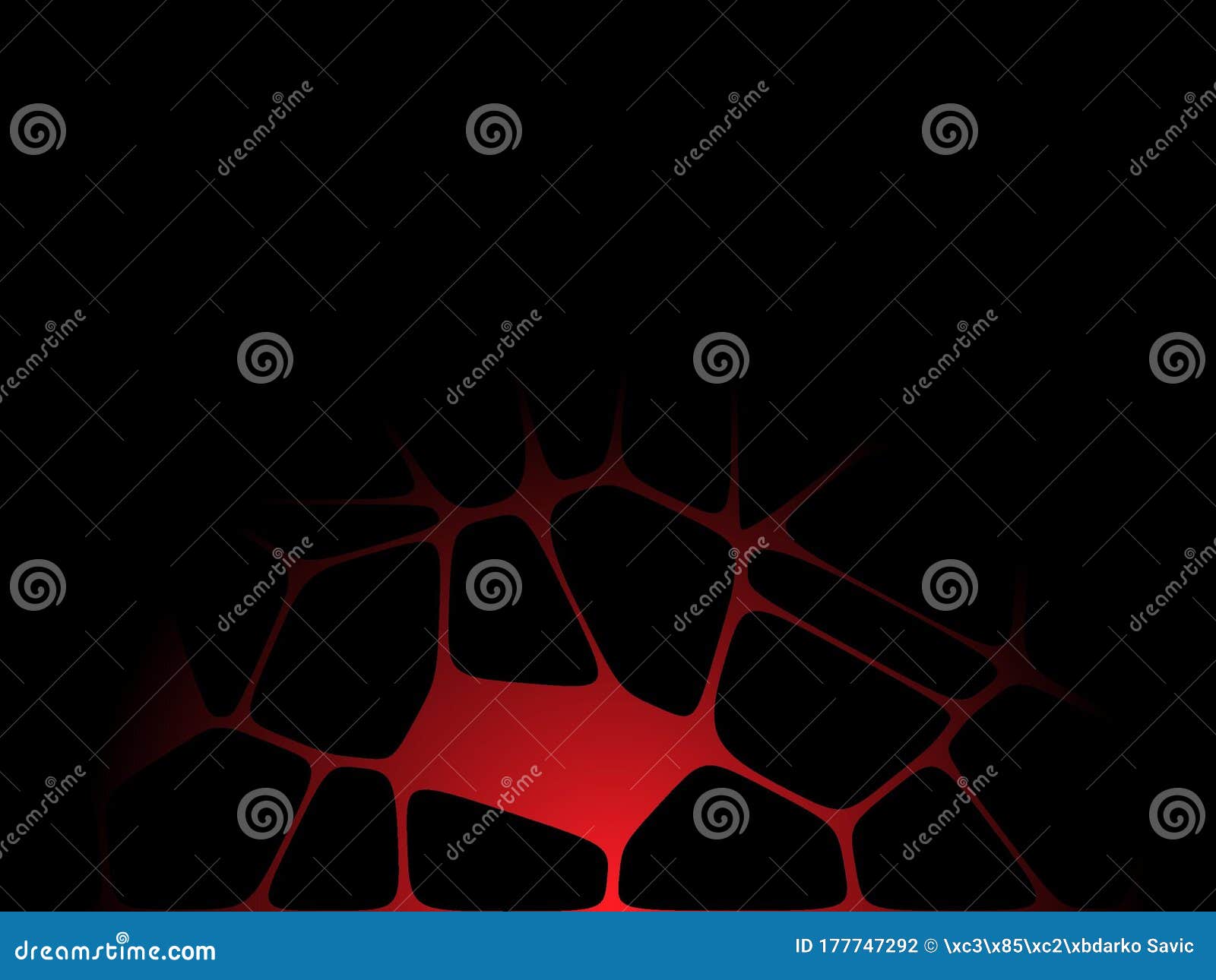 Spider Web Effect Background Black Red Stock Vector - Illustration of ...