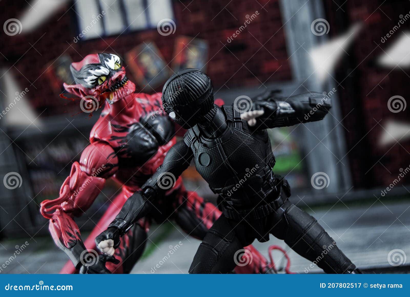 Spiderman Versus Red Goblin Superheroes Marvel Editorial Photography ...