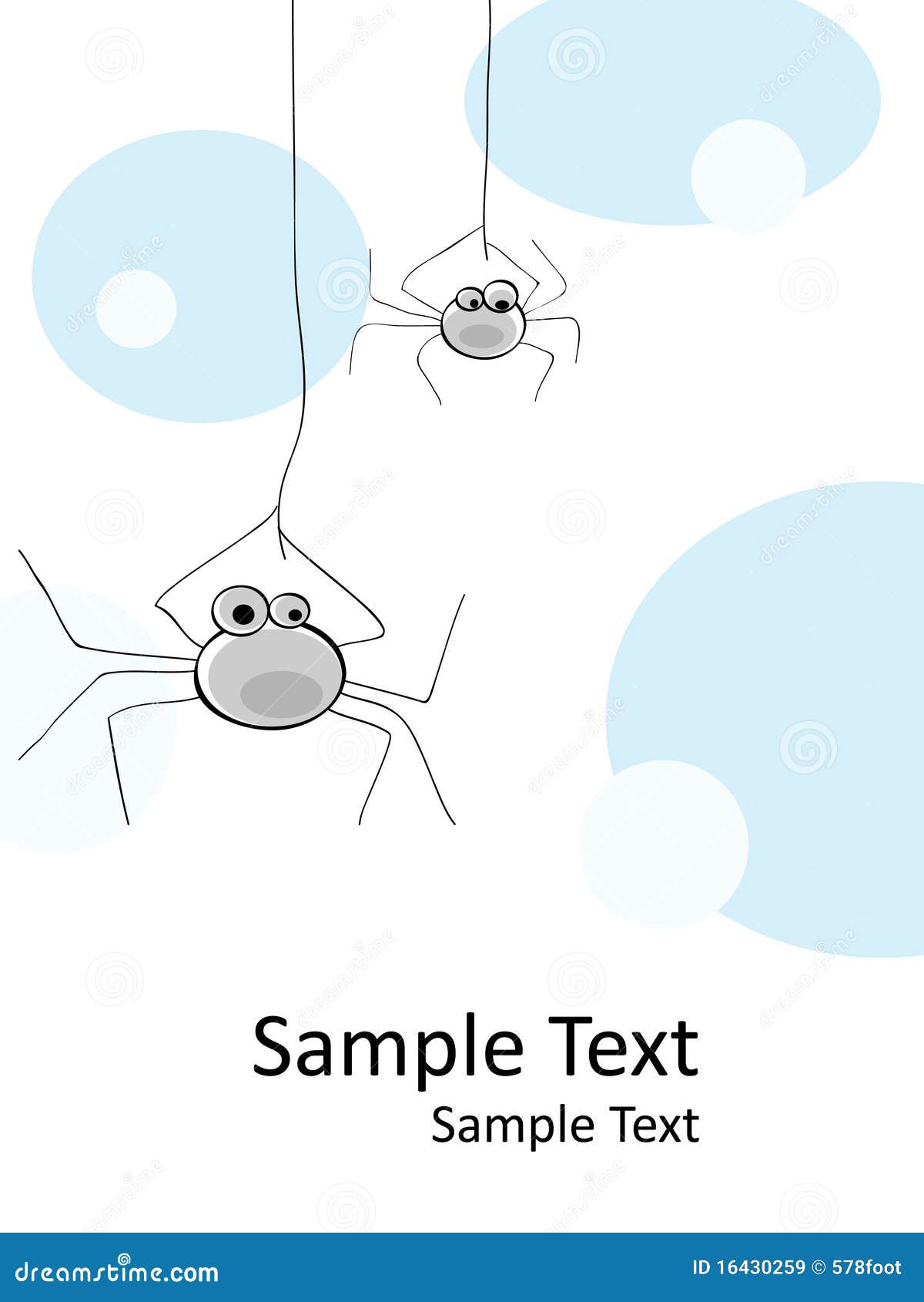 Spiders stock vector. Illustration of arachnid, banner - 16430259