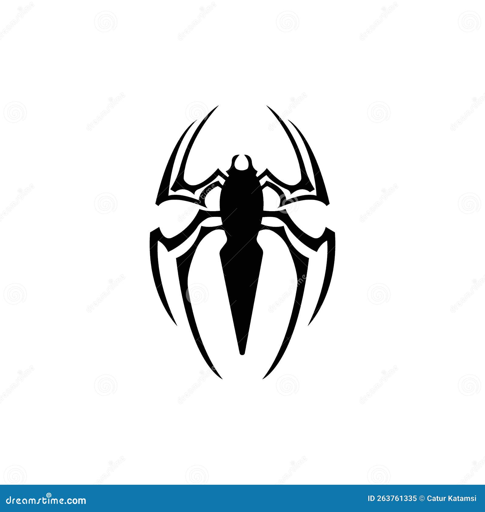 Spiders Icon Logo Vector Design Template Stock Vector - Illustration of ...