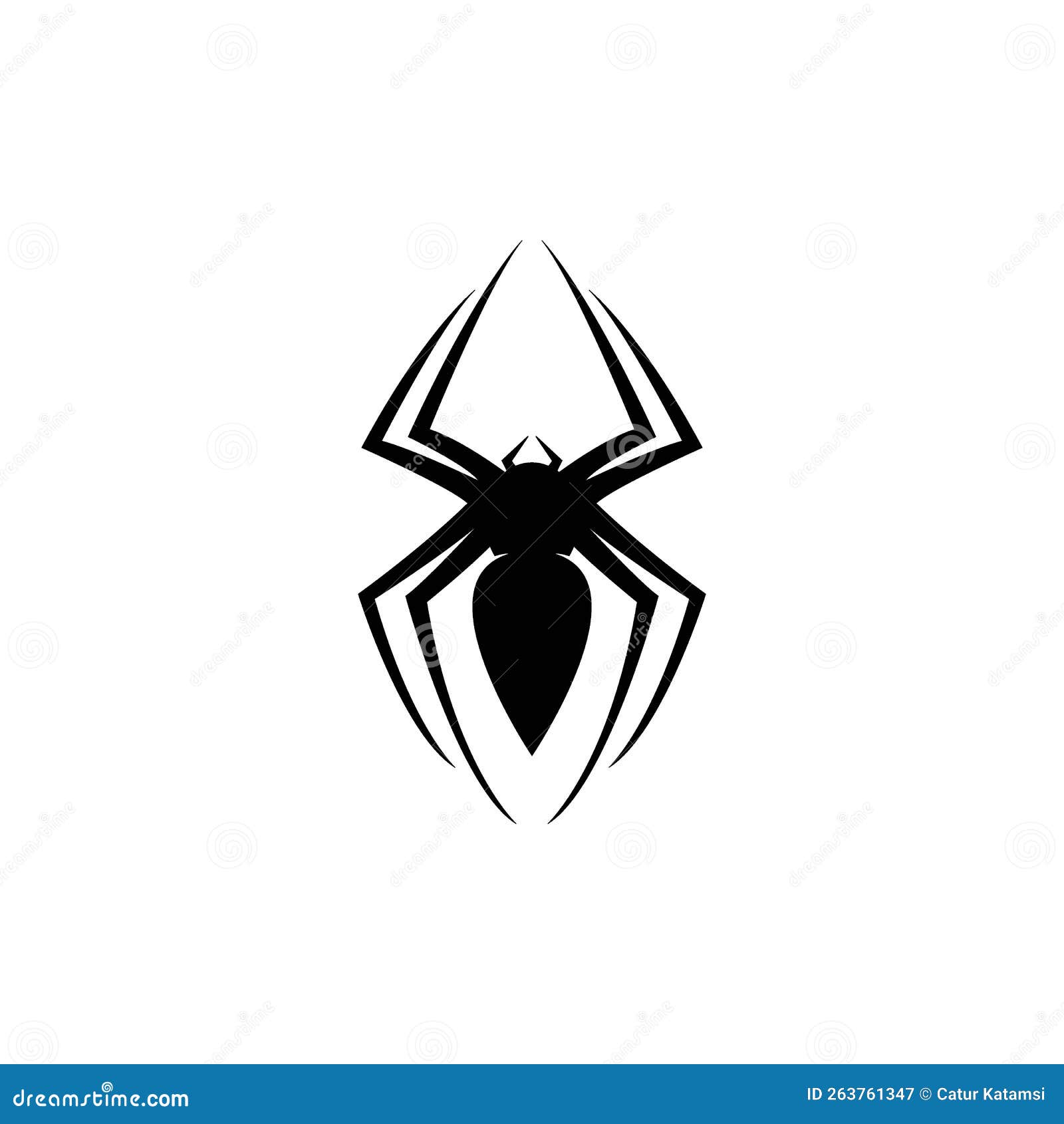 Spiders Icon Logo Vector Design Template Stock Vector - Illustration of ...