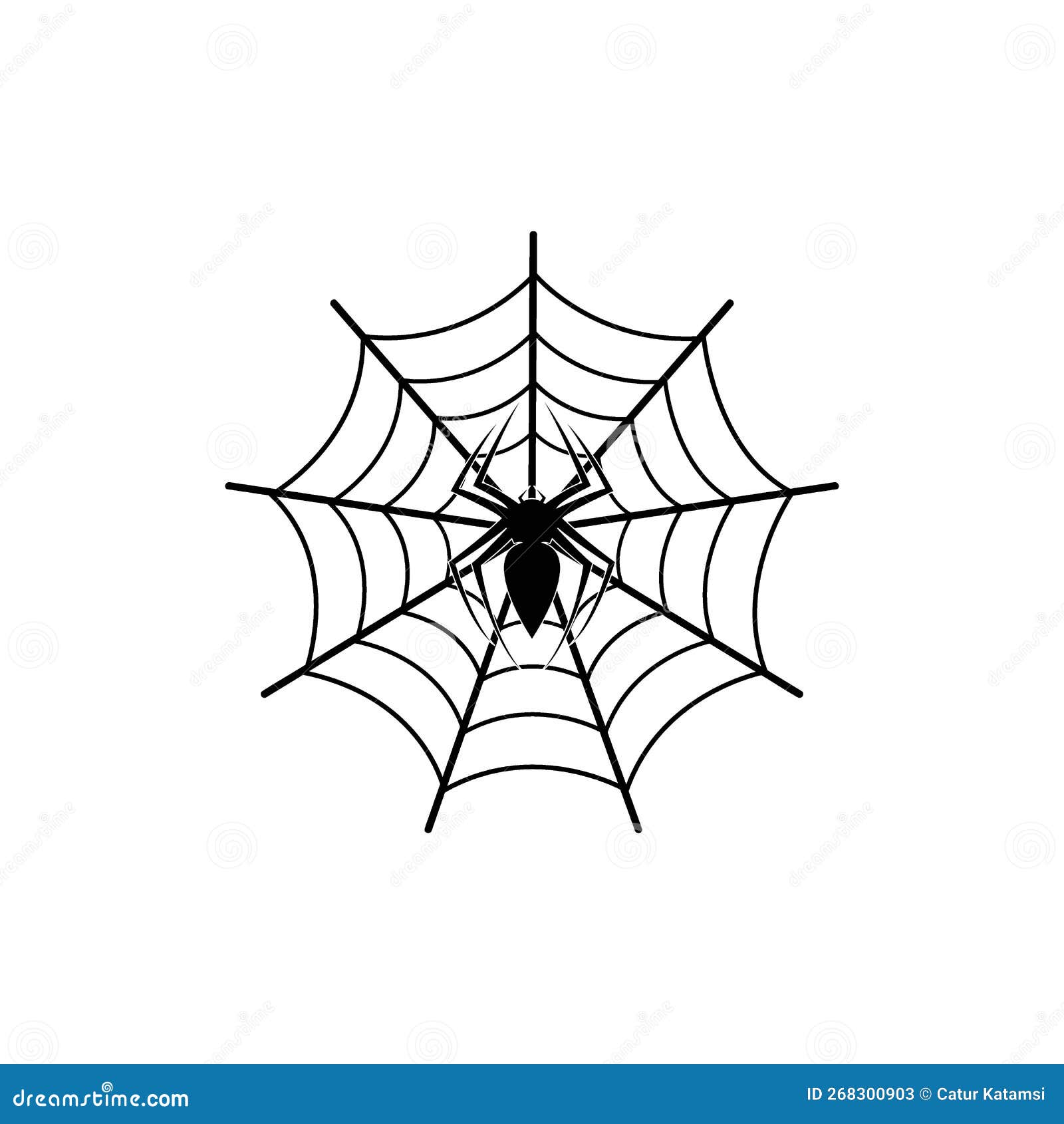 Spiders Icon Logo Vector Design Template Stock Illustration ...
