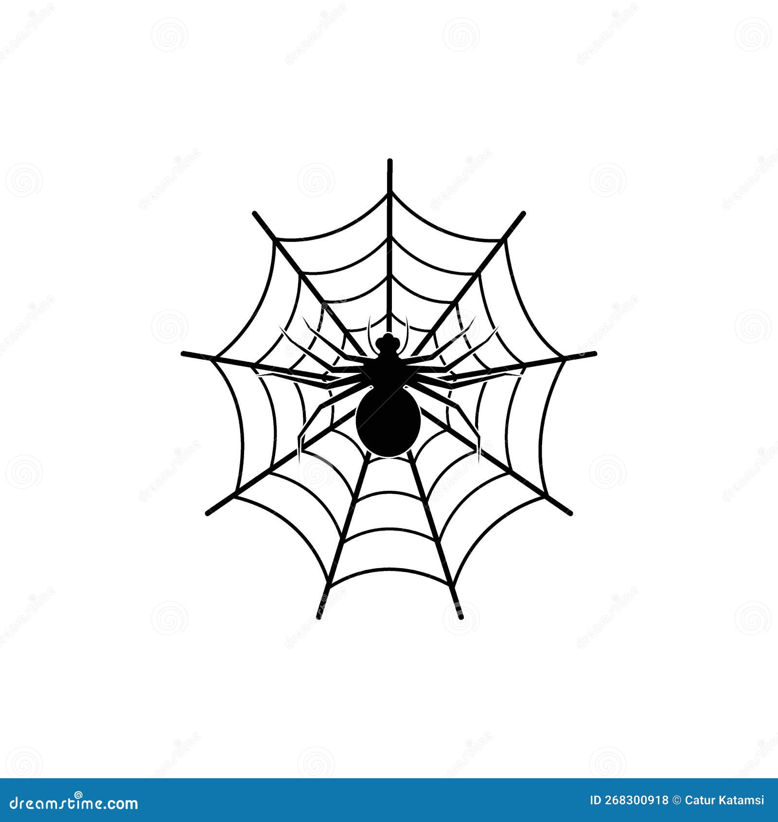 Spiders Icon Logo Vector Design Template Stock Illustration ...