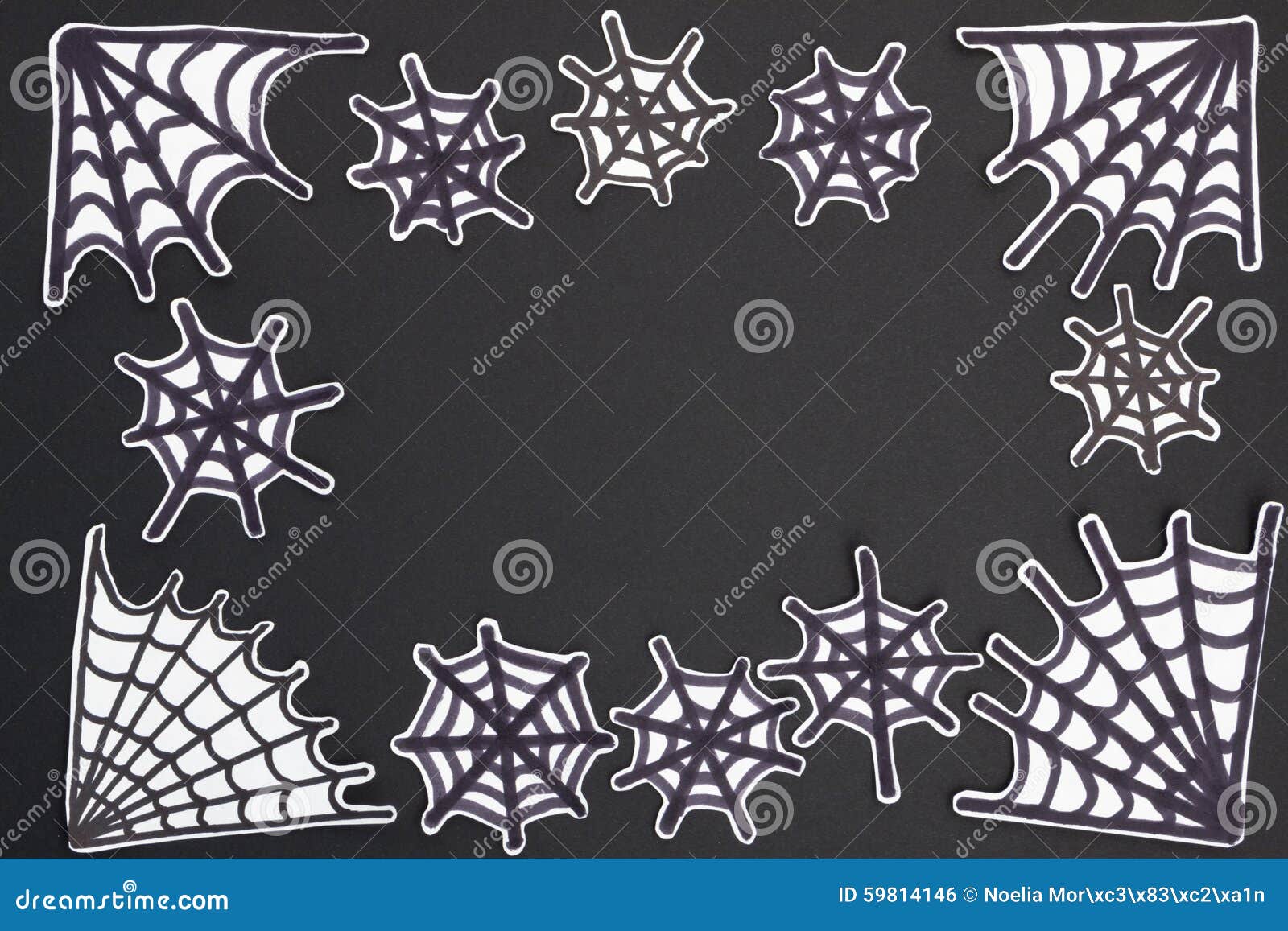 Spiderweb frame horizontal stock photo. Image of happy - 59814146