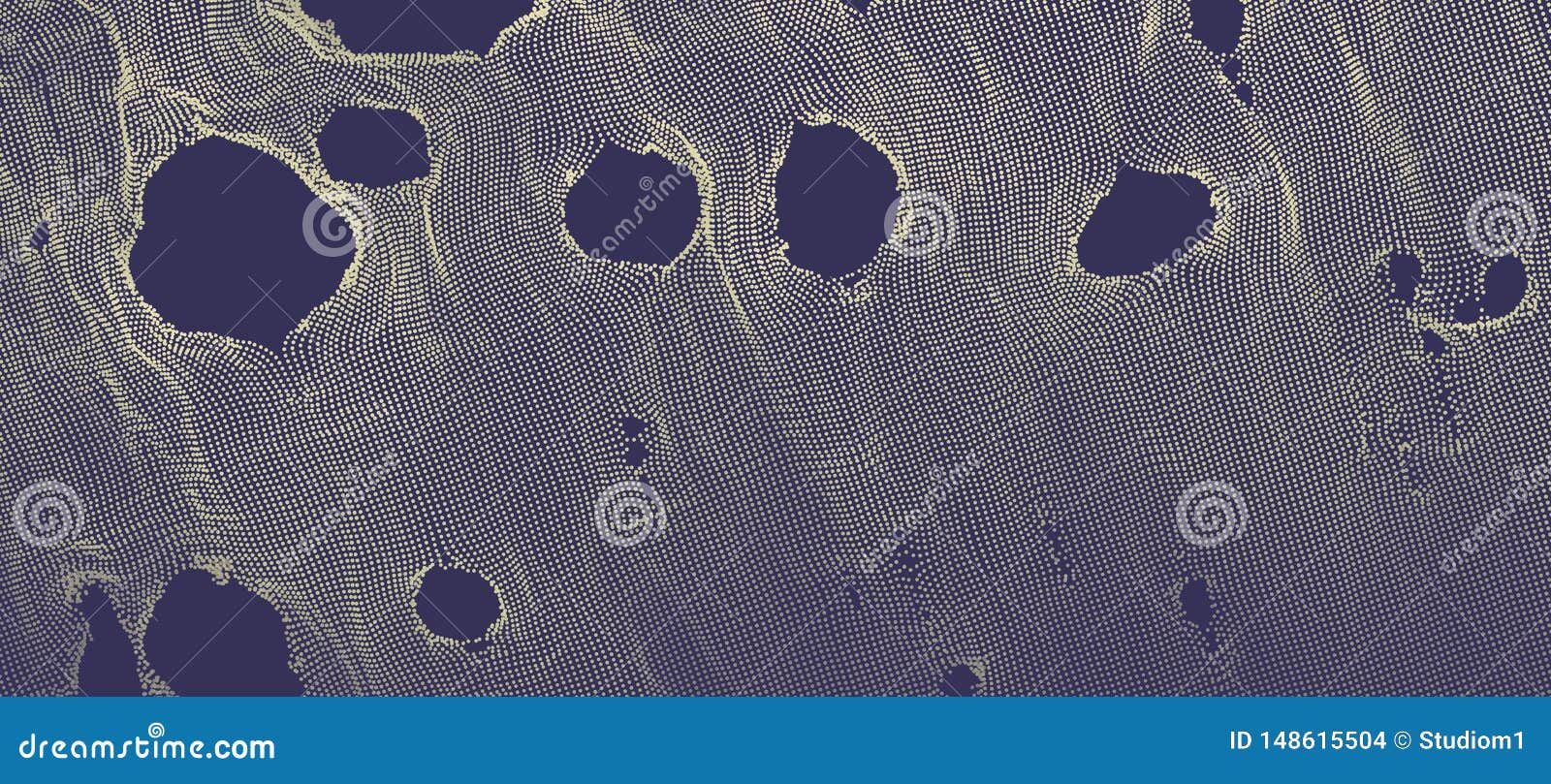 This Spiderweb Has Been Broken. Abstract Grid Background with Hole ...