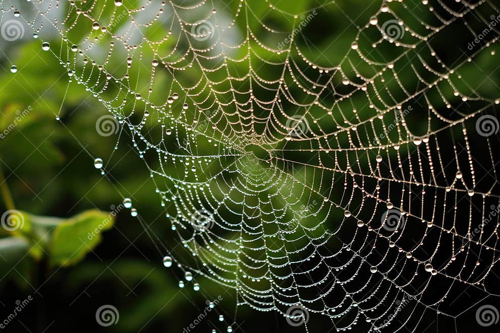 Spiderweb, Indicating Collaborative Work of Spiders Stock Photo - Image ...