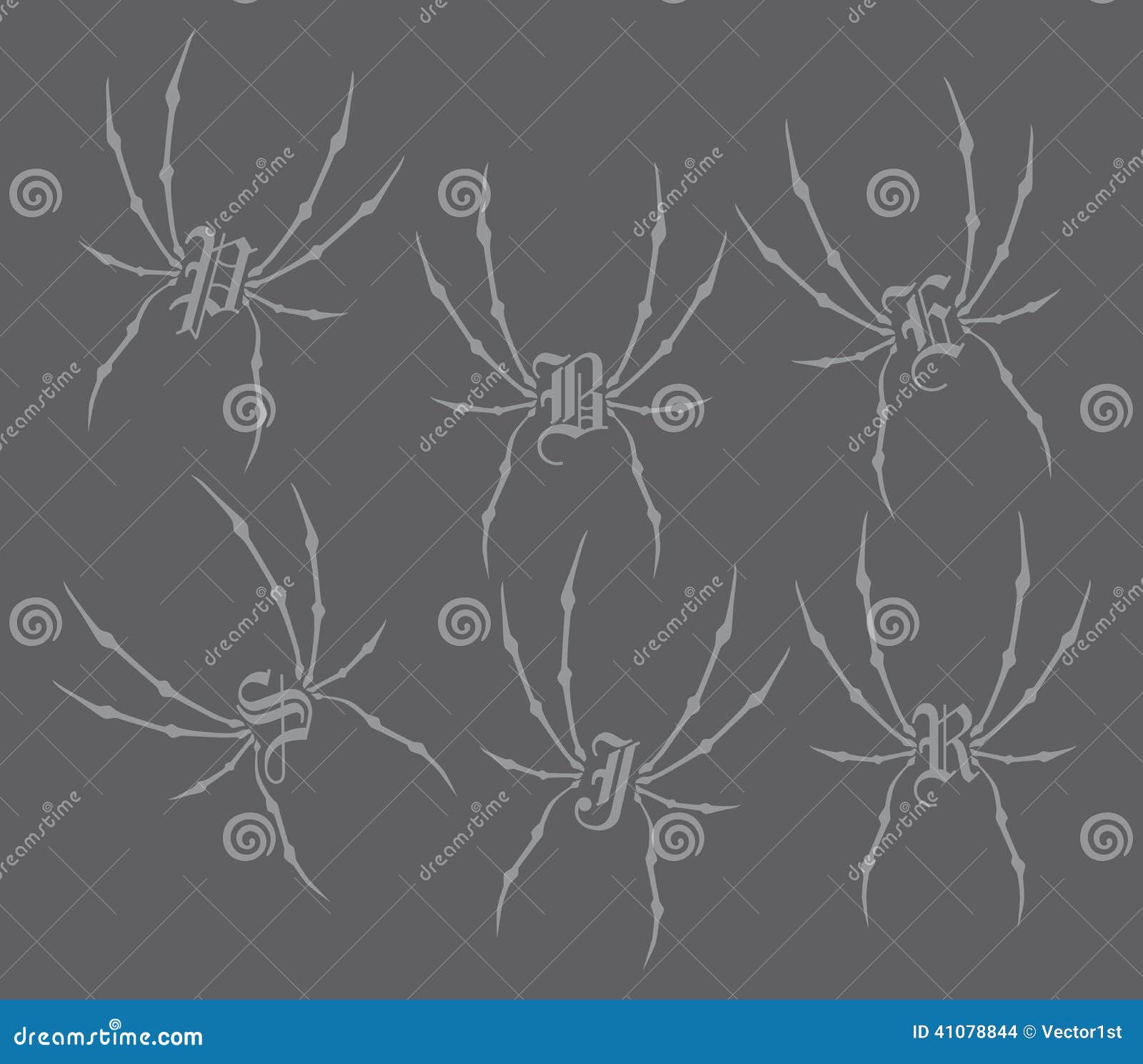 Spiderweb theme stock vector. Illustration of pattern - 41078844
