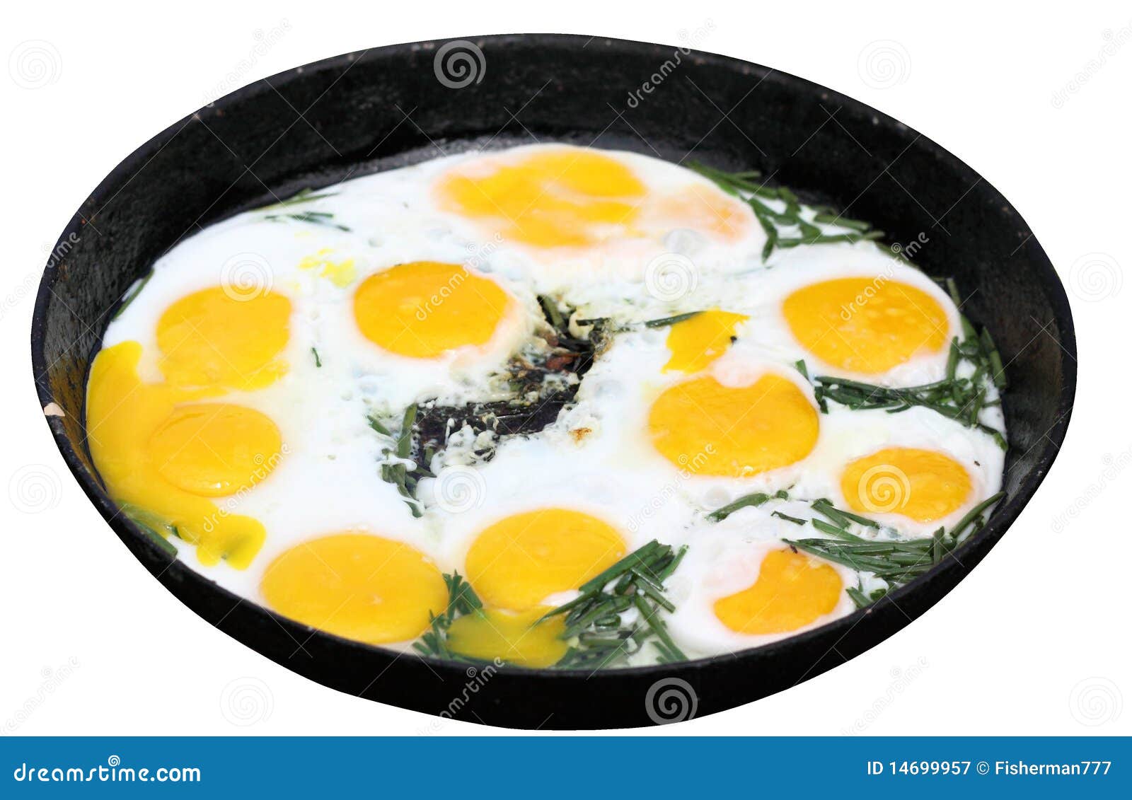 Spiegeleier stockbild. Bild von makro, huhn, eier, eisen - 14699957