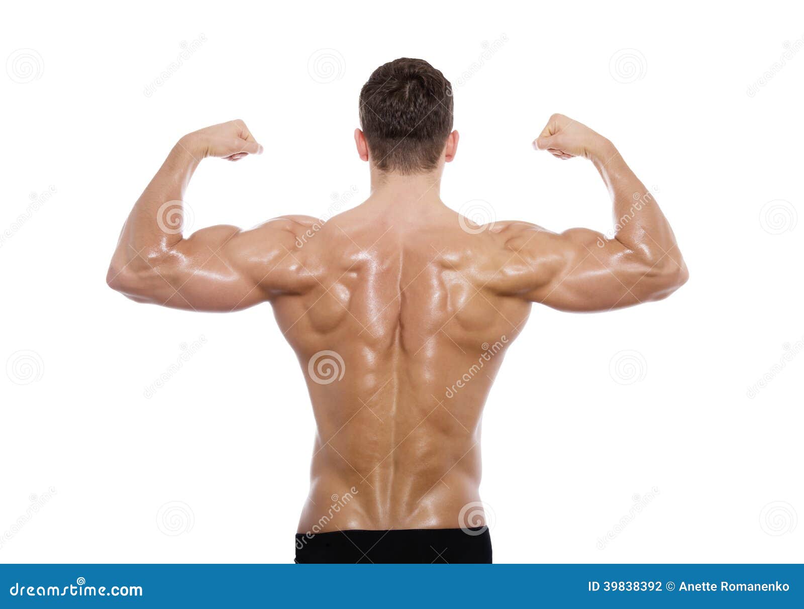 Spier mannelijke rug stock foto. Image of buik, mooi - 39838392