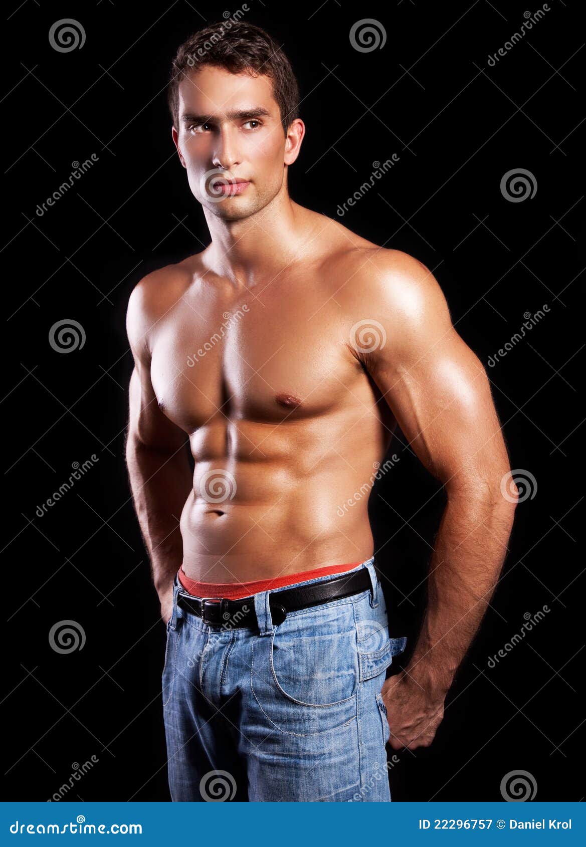 Spier mens stock afbeelding. Image of volwassen, zwart - 22296757