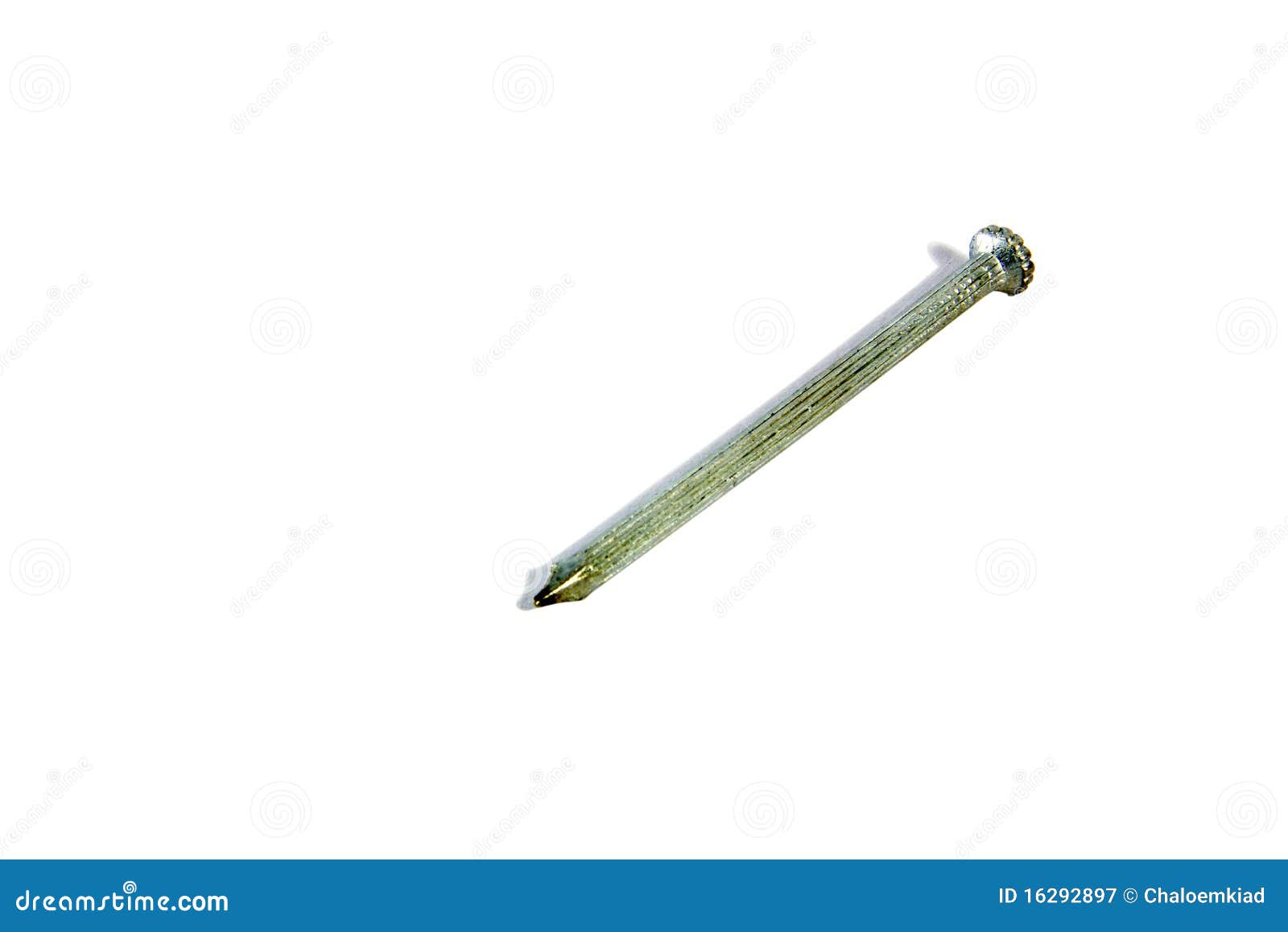 Spijker stock afbeelding. Image of binnenlands, bouw - 16292897