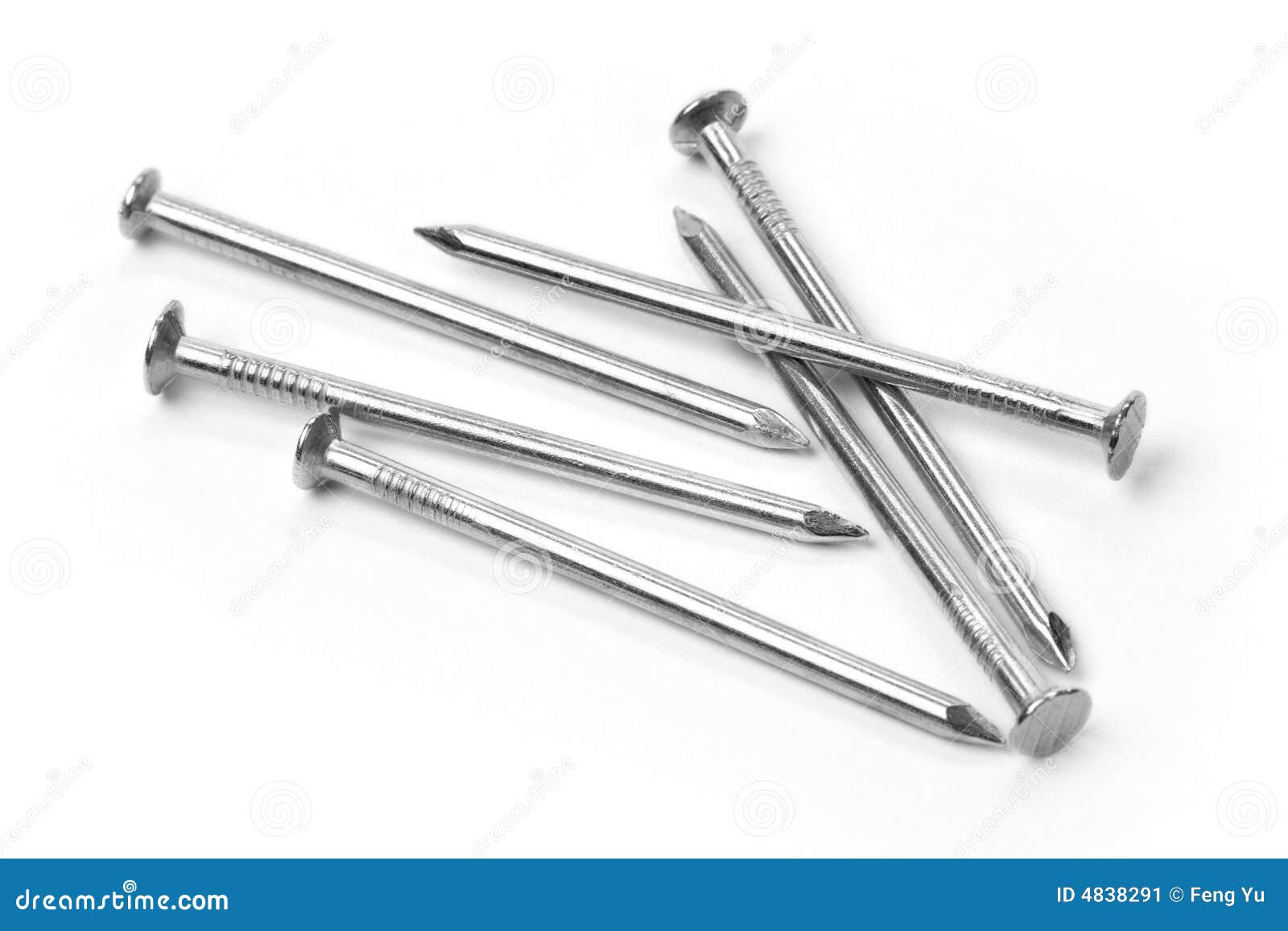 Spijkers stock afbeelding. Image of staal, opslag, werk - 4838291