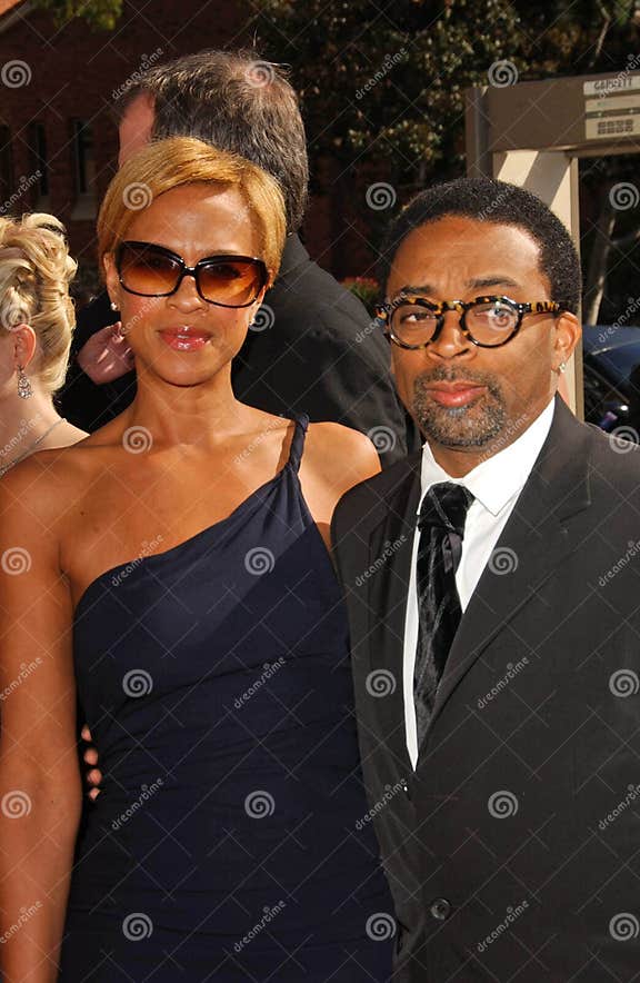 Spike Lee, Tonya Lewis Lee editorial photography. Image of awards ...
