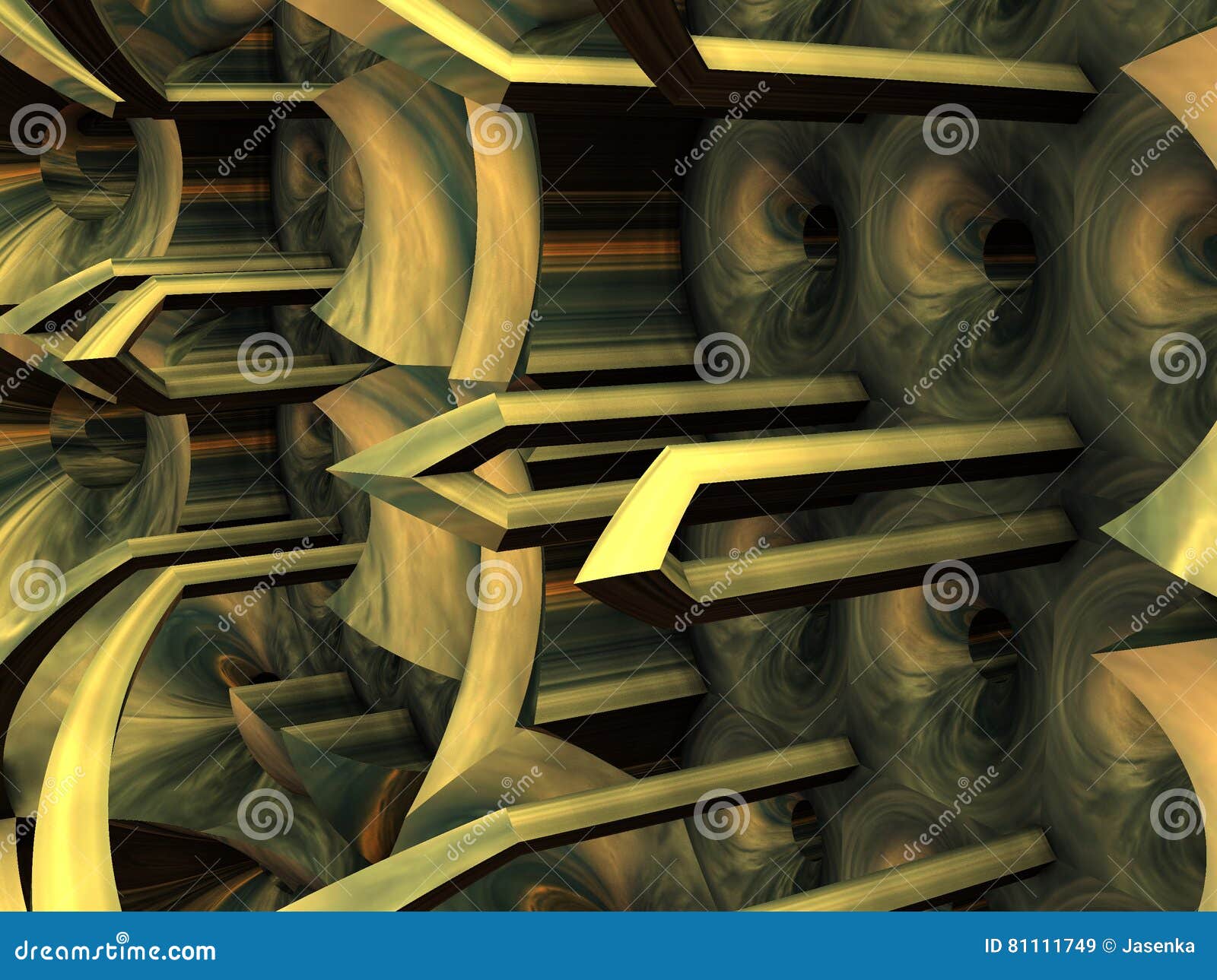 Spike shapes abstract stock illustration. Illustration of fantasy ...