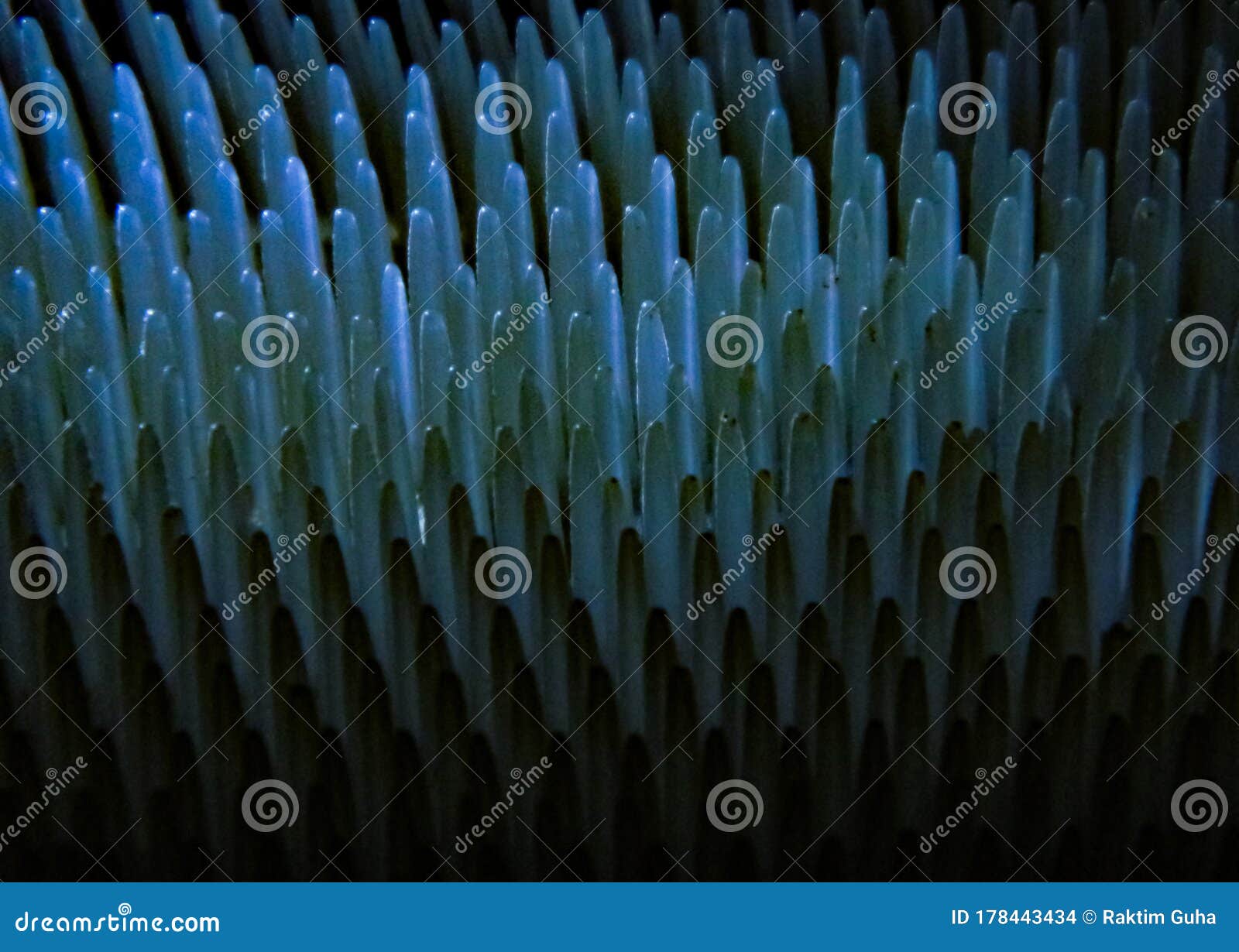 The Spiked Patterns Of The Cloth Washing Brush Makes Beautiful Design ...