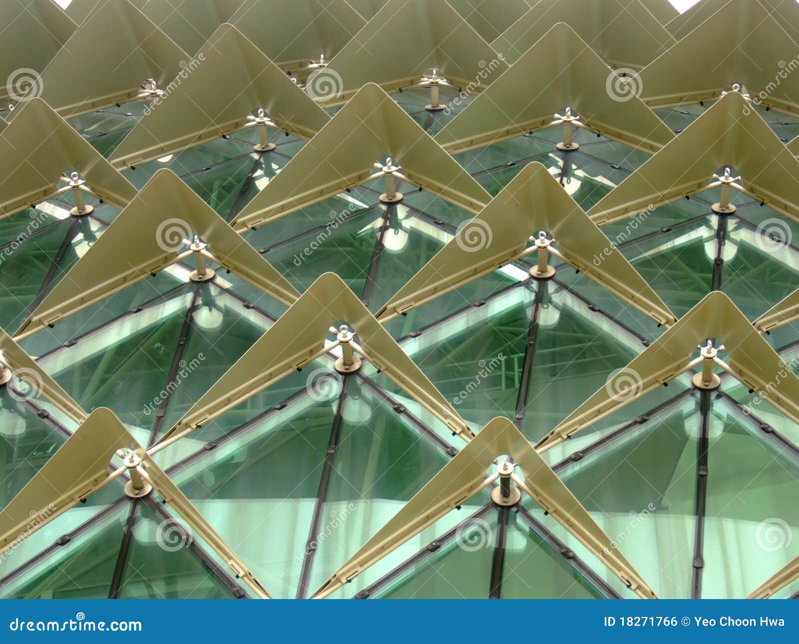 Spikes stock photo. Image of repeated, esplanade, triangle - 18271766
