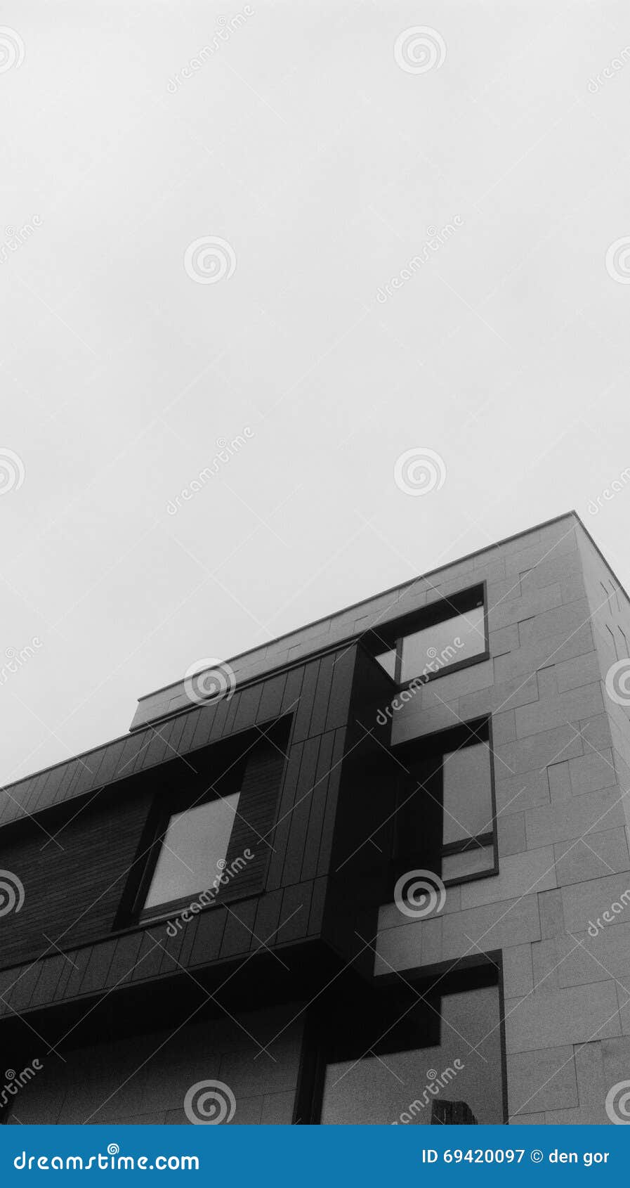 Spiky corners stock image. Image of modern, building - 69420097