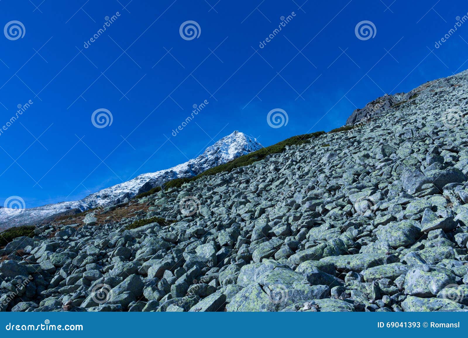 Spiky Peaks of the Mountain Range Stock Image - Image of mound, crack ...
