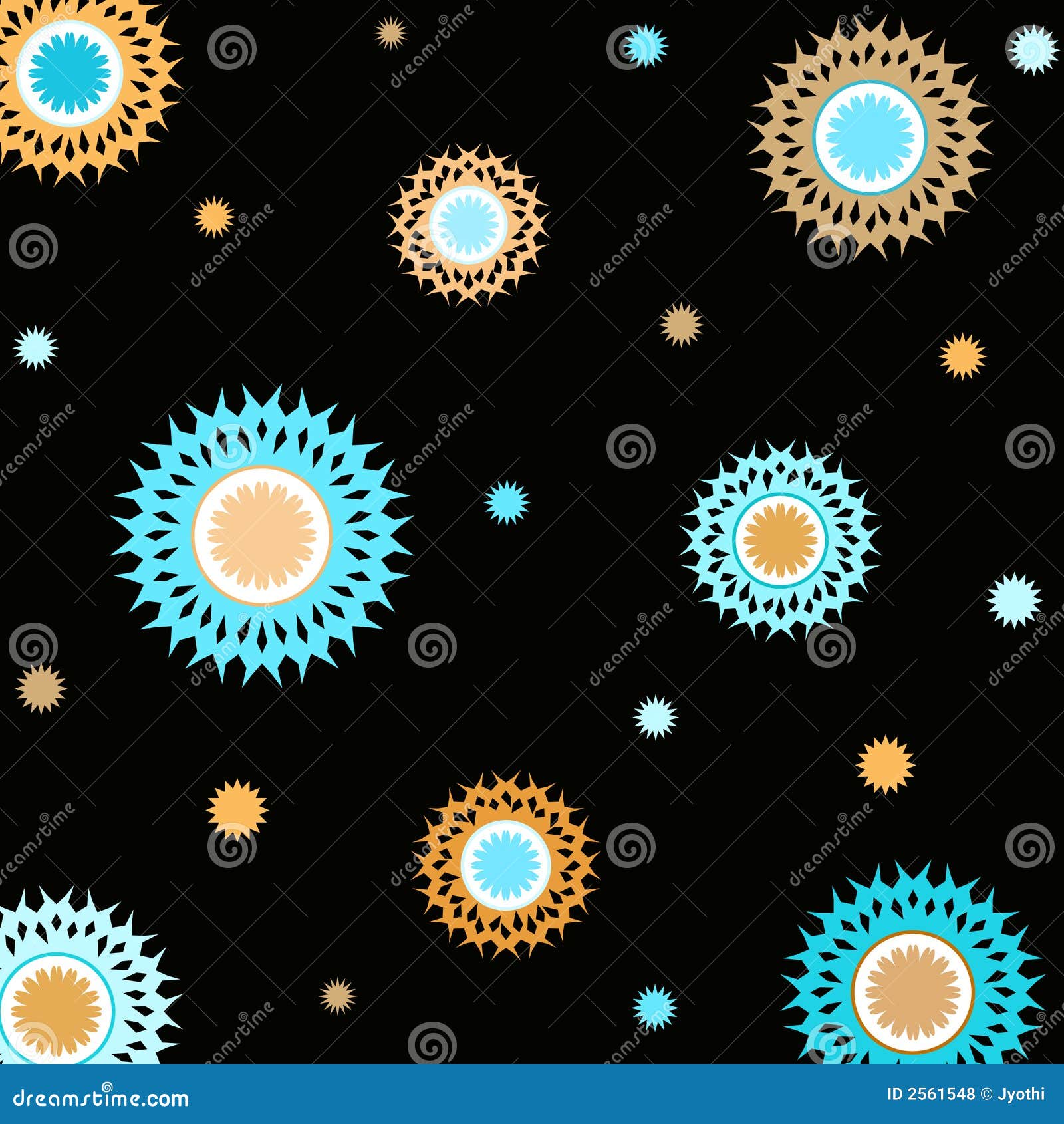 Spiky stars design stock illustration. Illustration of textile - 2561548