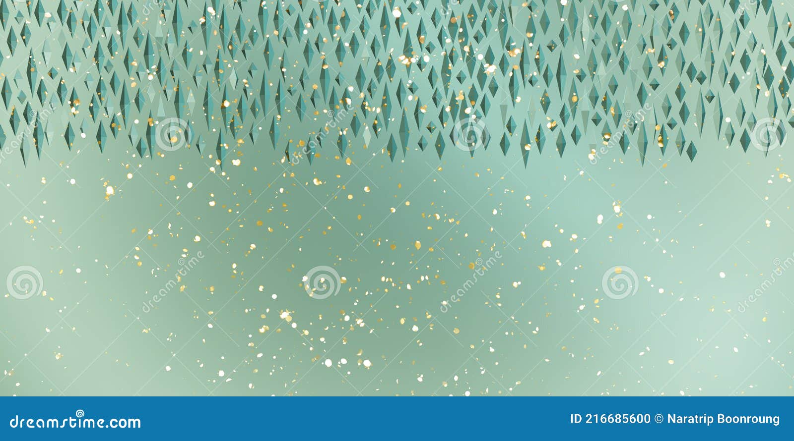 Spiky Triangle Abstract Geometric Background 3d Illustration Stock ...