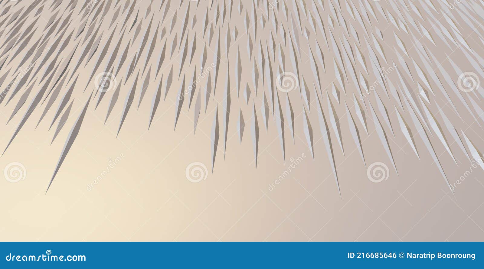 Spiky Triangle Abstract Geometric Background 3d Illustration Stock ...