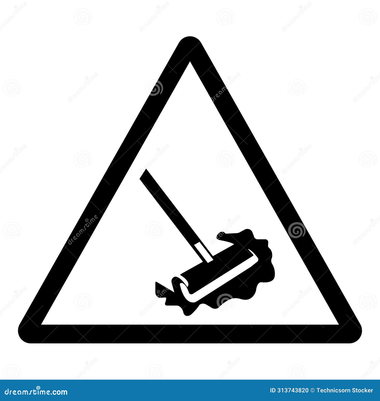 Spill Clean Up Kit Symbol Sign, Vector Illustration, Isolate on White ...