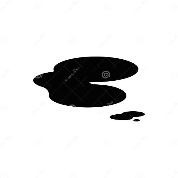 Spill icon, illustration stock illustration. Illustration of flow ...