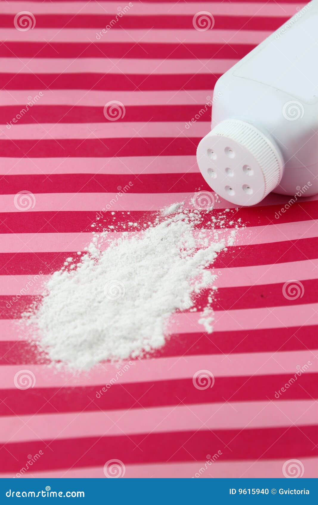 Spilled baby powder stock photo. Image of soft, powder - 9615940