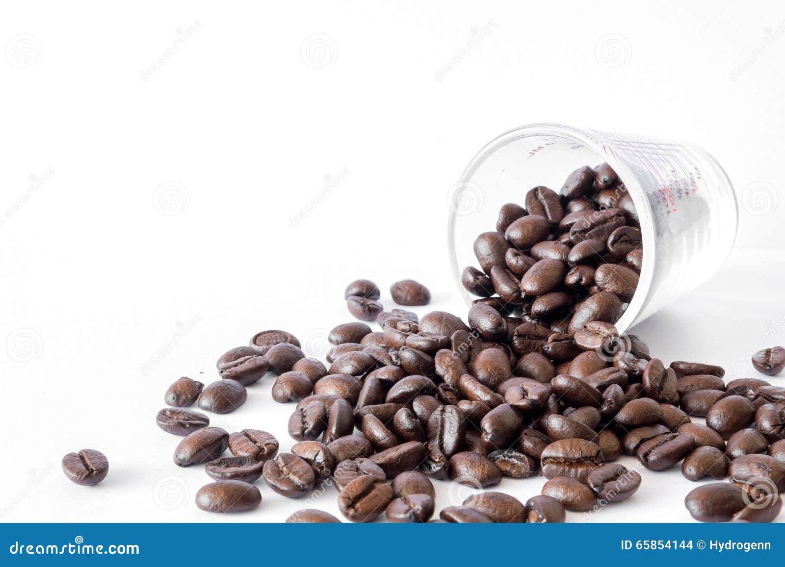 Spilled coffee beans stock photo. Image of fresh, bean - 65854144