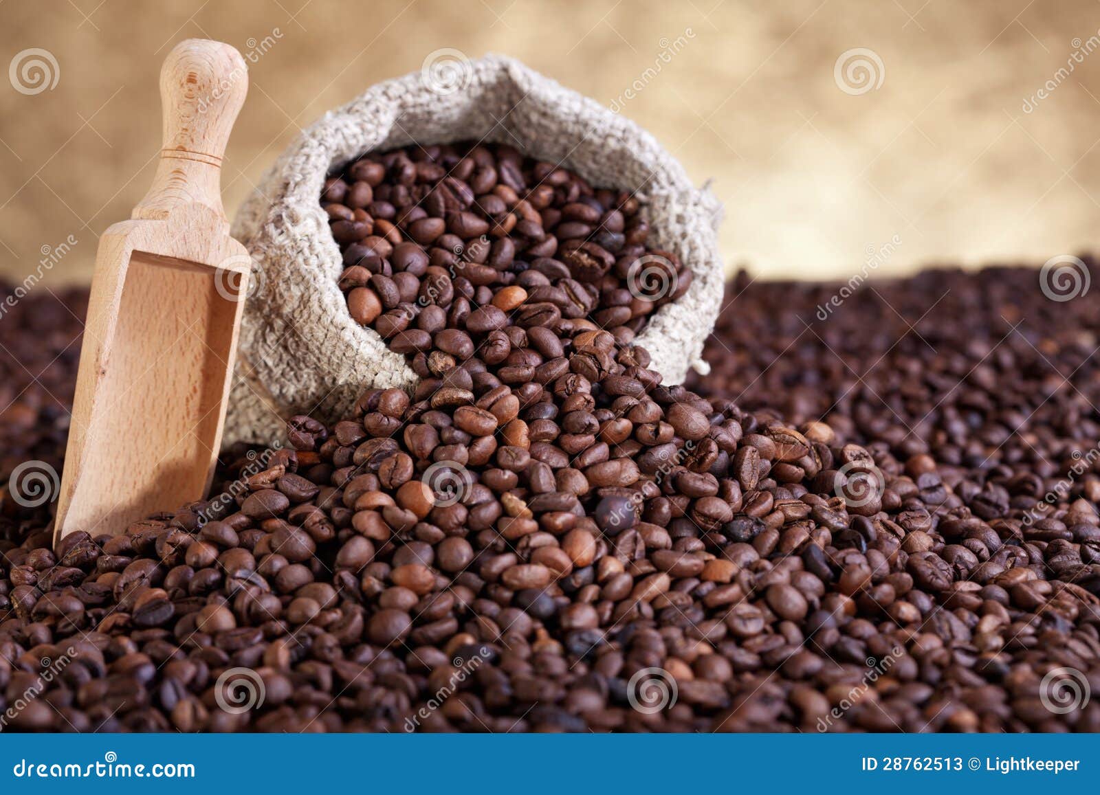 Spilled coffee sack stock image. Image of black, dark - 28762513