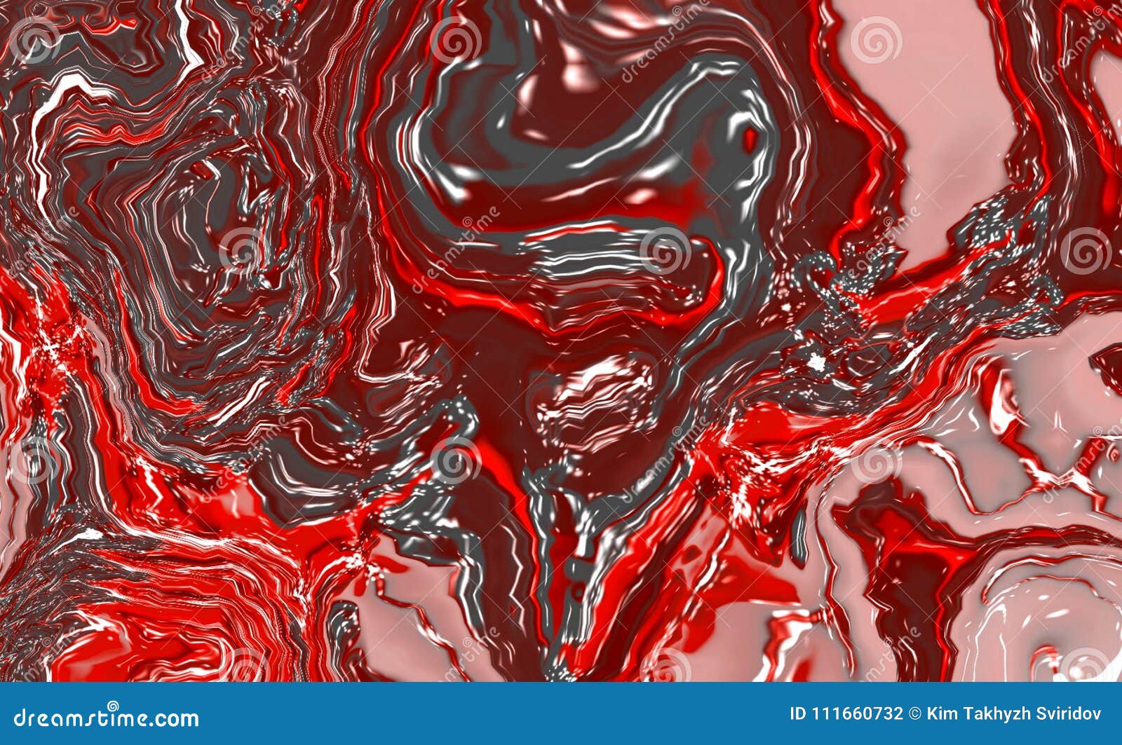 Spilled Color Paint on the Table Stock Illustration - Illustration of ...