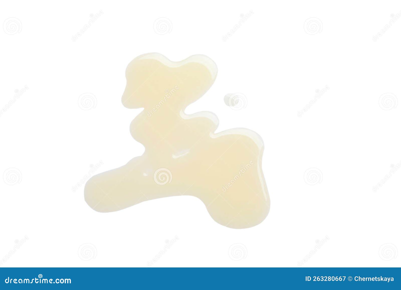 Spilled Cooking Oil on White Background, Top View Stock Image - Image ...