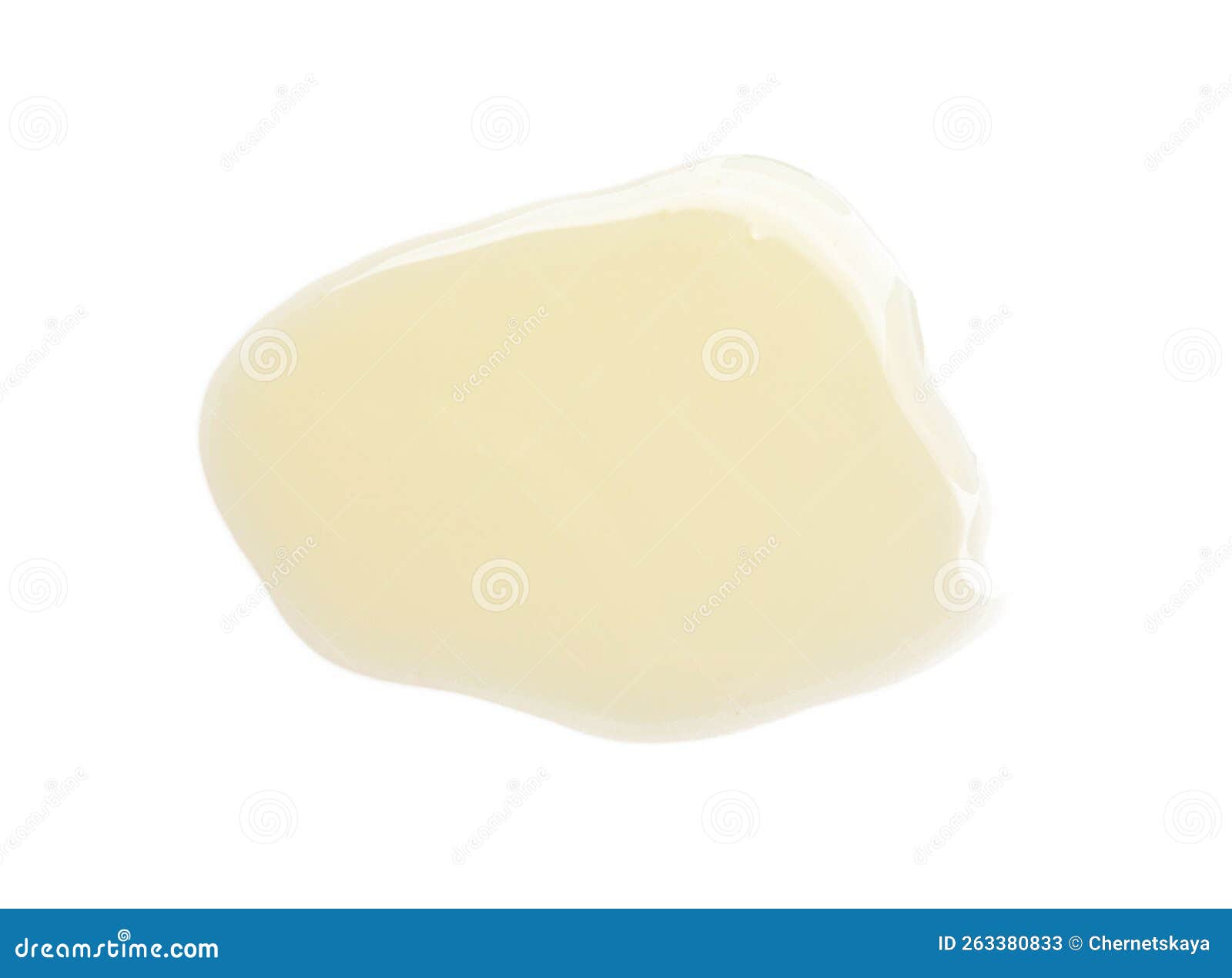 Spilled Cooking Oil on White Background, Top View Stock Image - Image ...