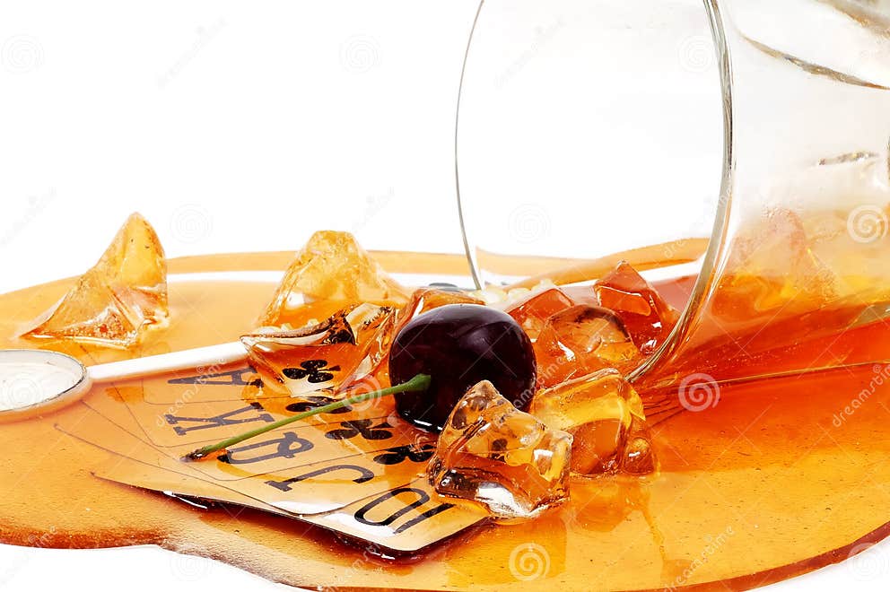 Spilled Drink stock image. Image of liquid, gamble, game - 382313