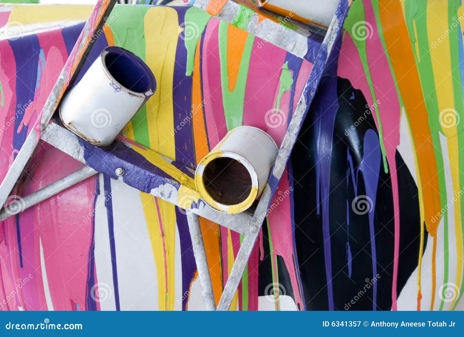 Spilled Paint stock image. Image of splash, artwork, black - 6341357