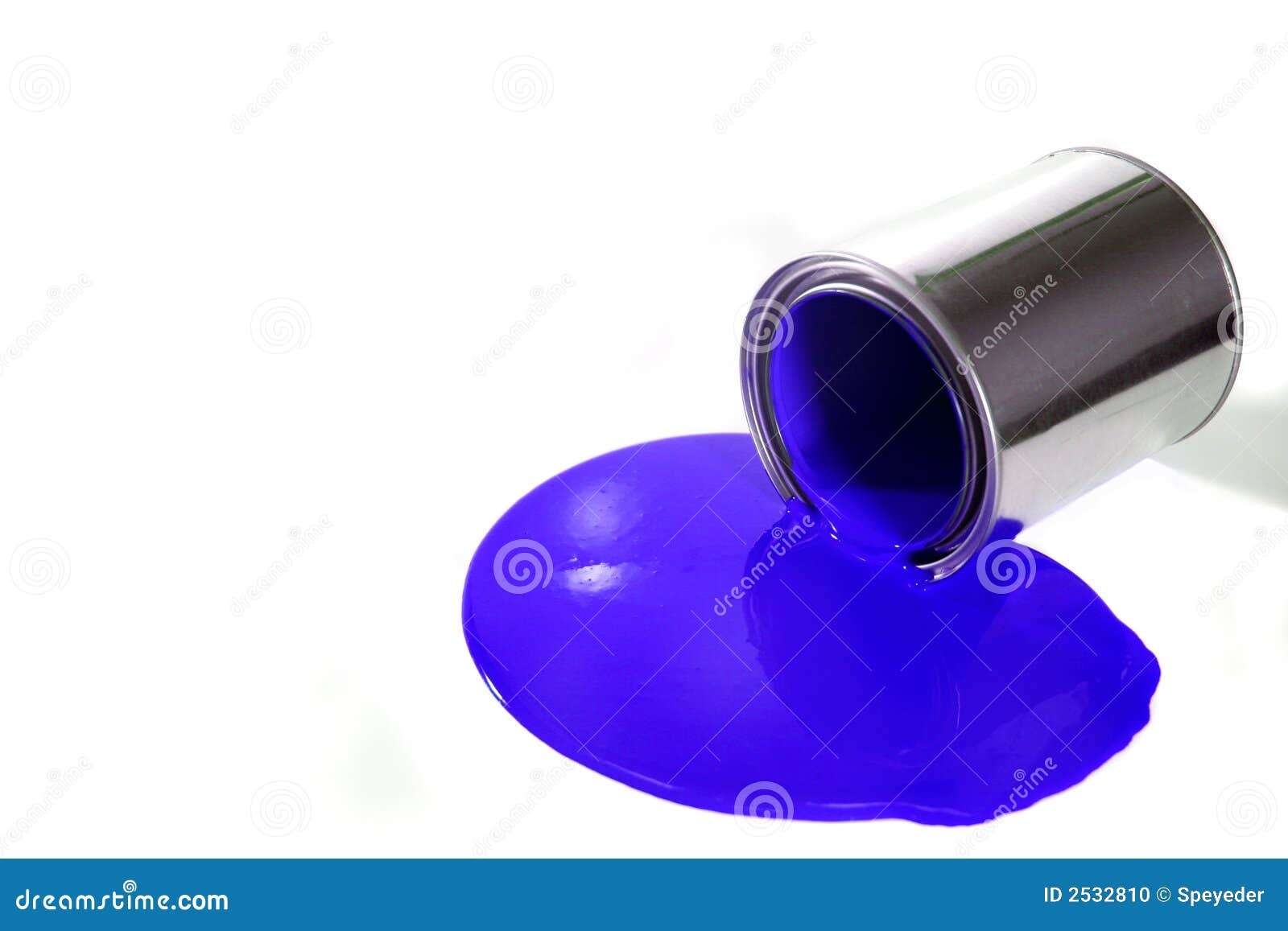 Spilled paint pail stock photo. Image of latex, enamel - 2532810