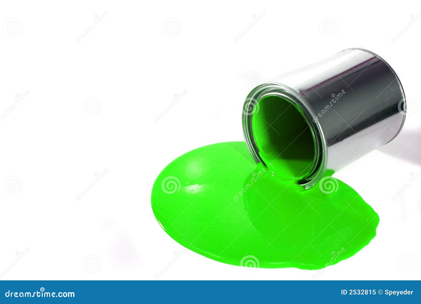 Spilled paint pail stock image. Image of glossy, color - 2532815