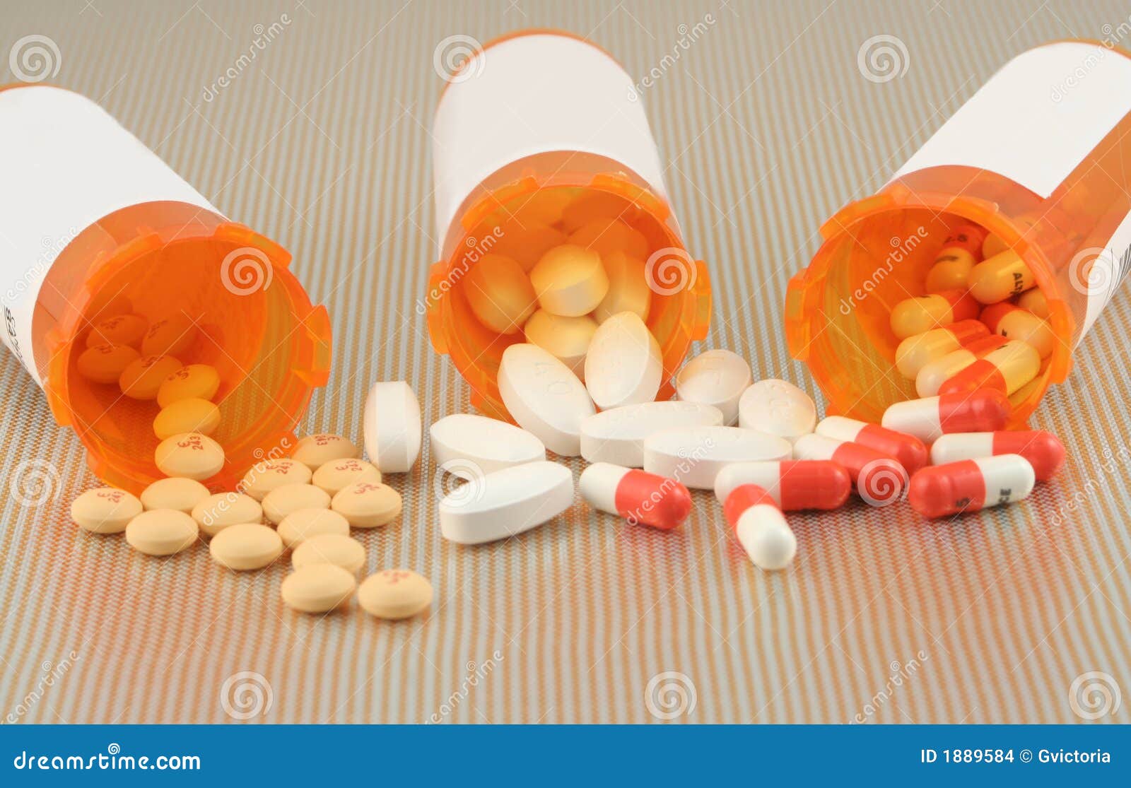 Spilled pills stock photo. Image of dose, lozenge, health - 1889584