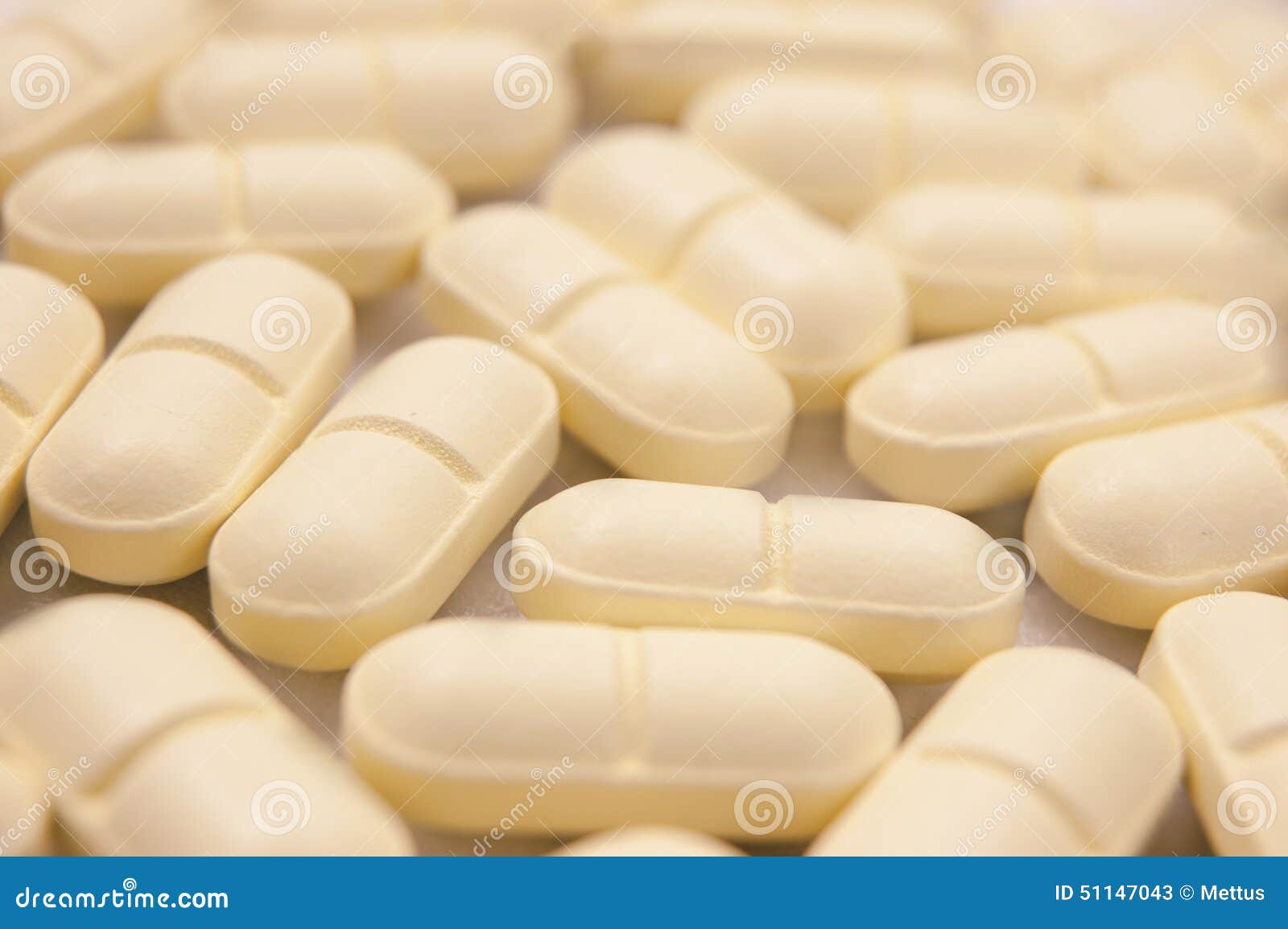 Spilled Pills Toned in Brown Background Stock Image - Image of health ...