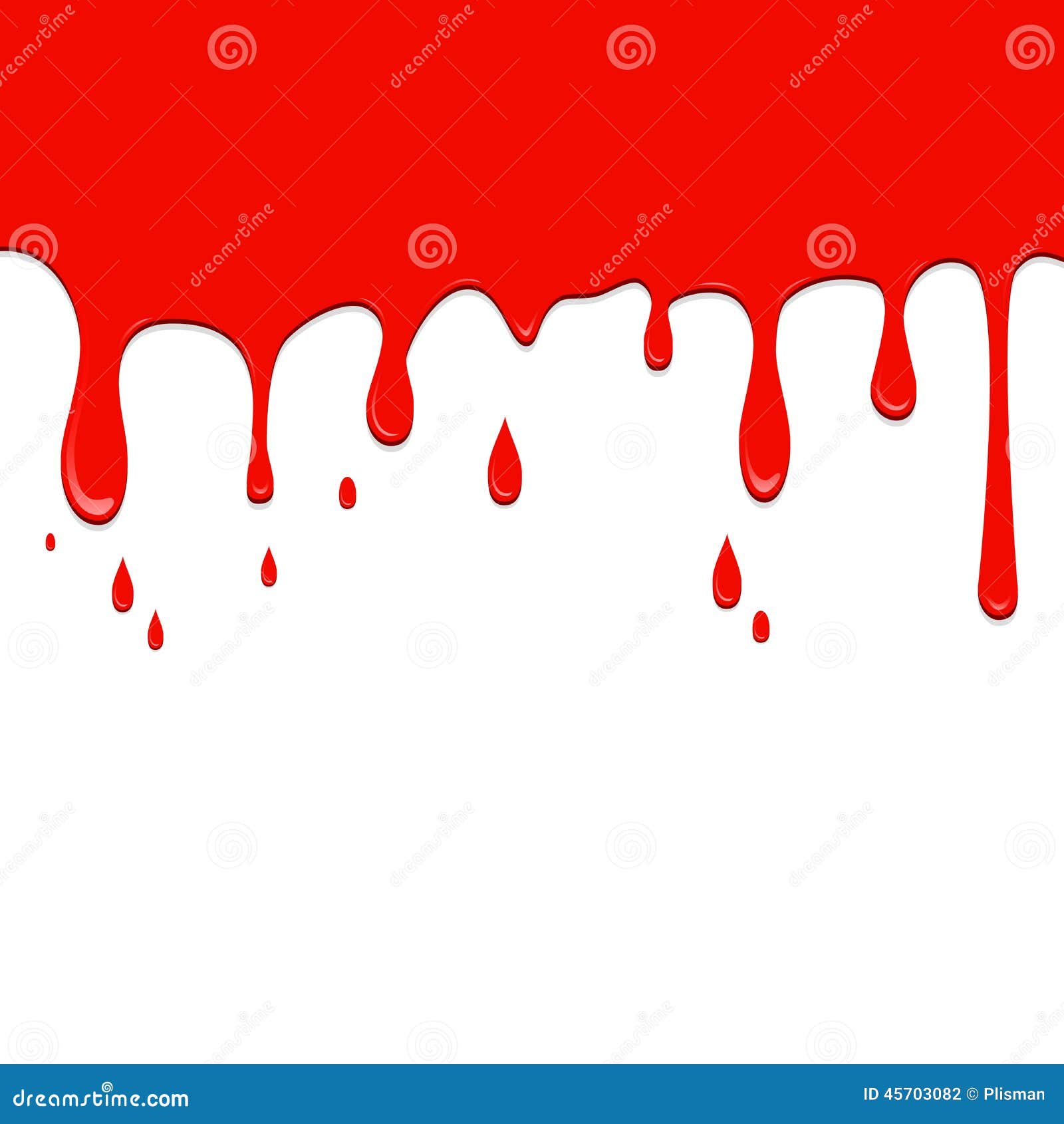 Spilled Red Color on a White Background Stock Vector - Illustration of ...
