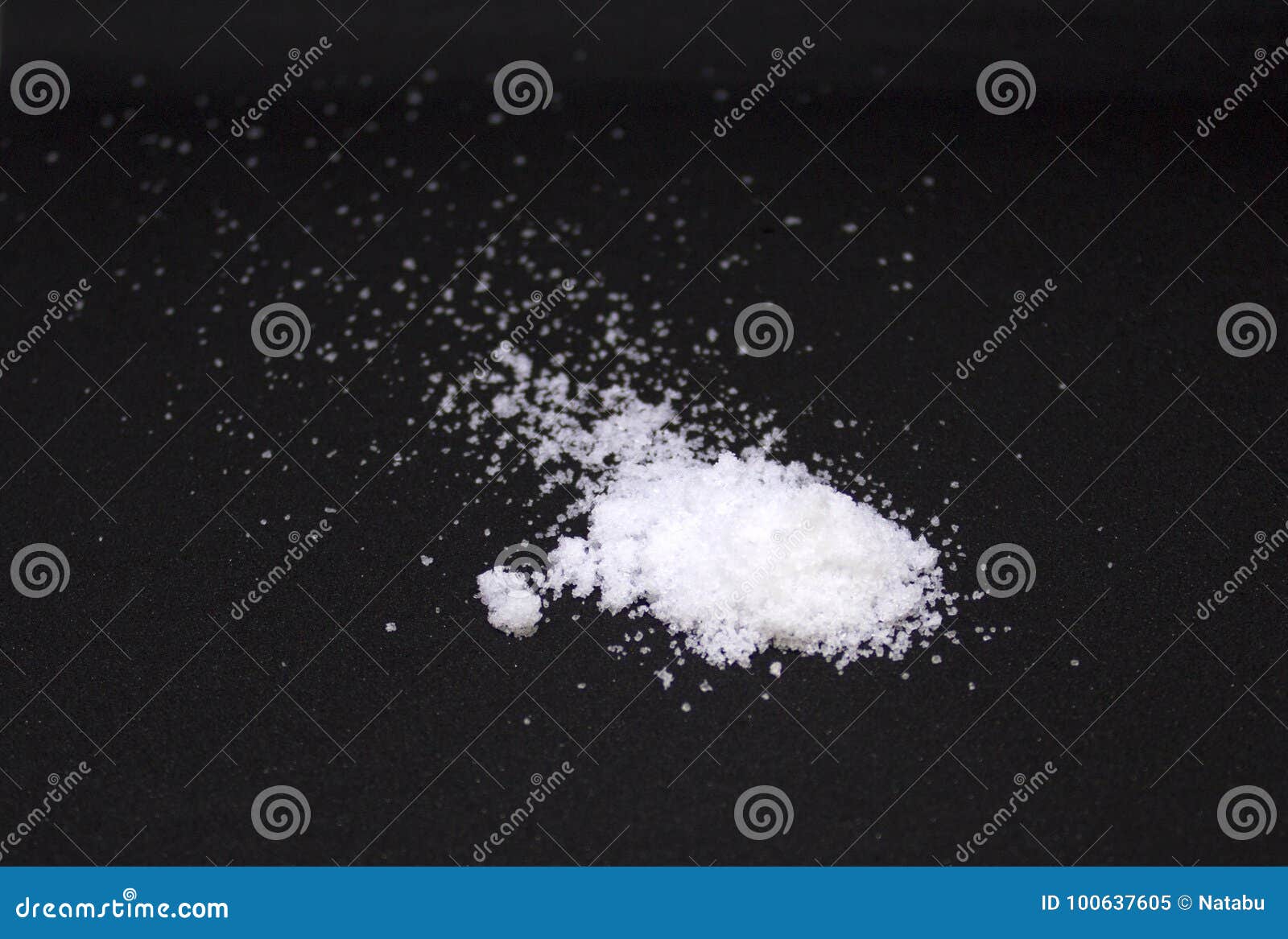 Spilled salt stock image. Image of white, pile, spilled - 100637605