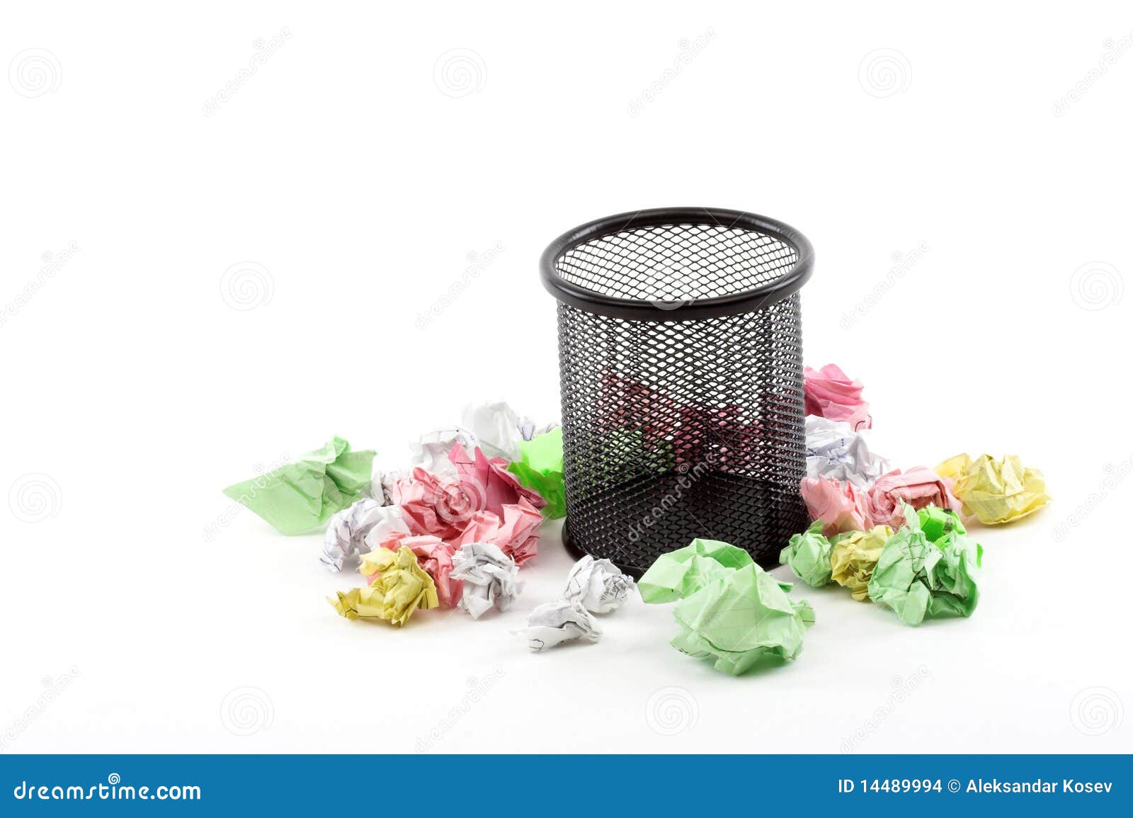 Spilled trash stock photo. Image of paperwork, supplies - 14489994