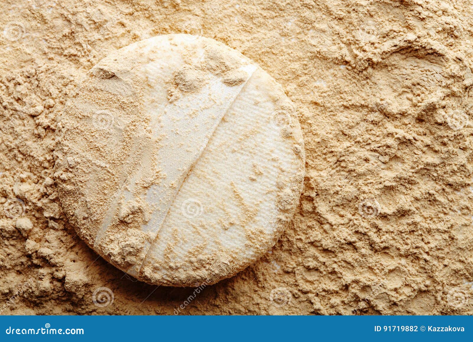 Spilling powder and sponge stock photo. Image of fluid - 91719882