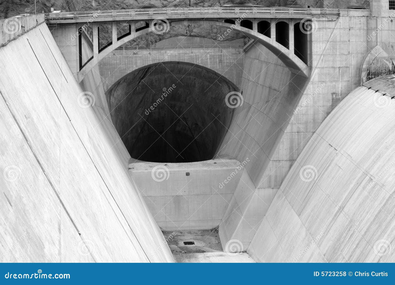 Spillway at Hoover Dam stock photo. Image of spillway - 5723258
