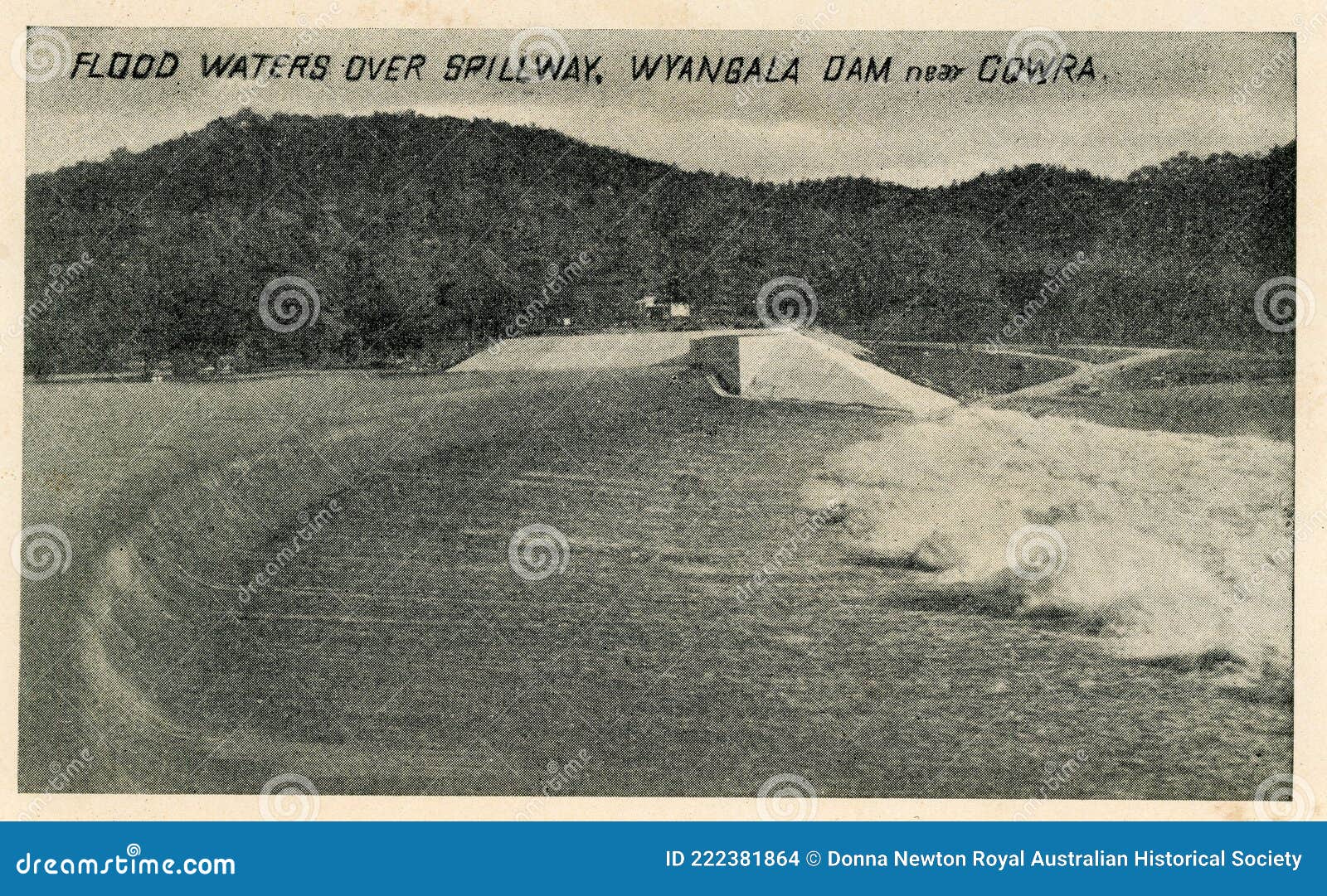 Spillway At Wyangala Dam, Near Cowra Picture. Image: 222381864